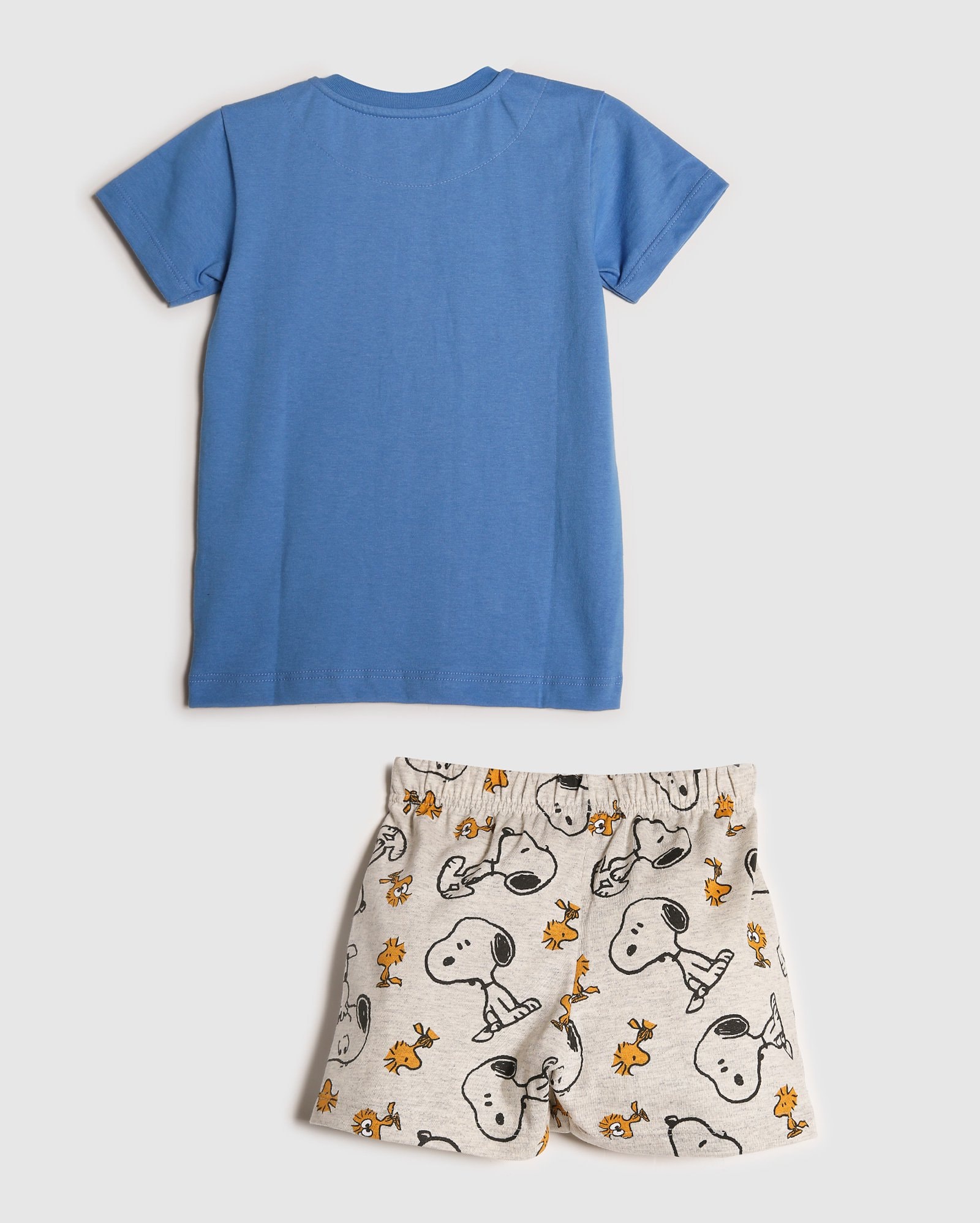 Riachuelo | Pijama curto infantil Snoopy azul | Peanuts