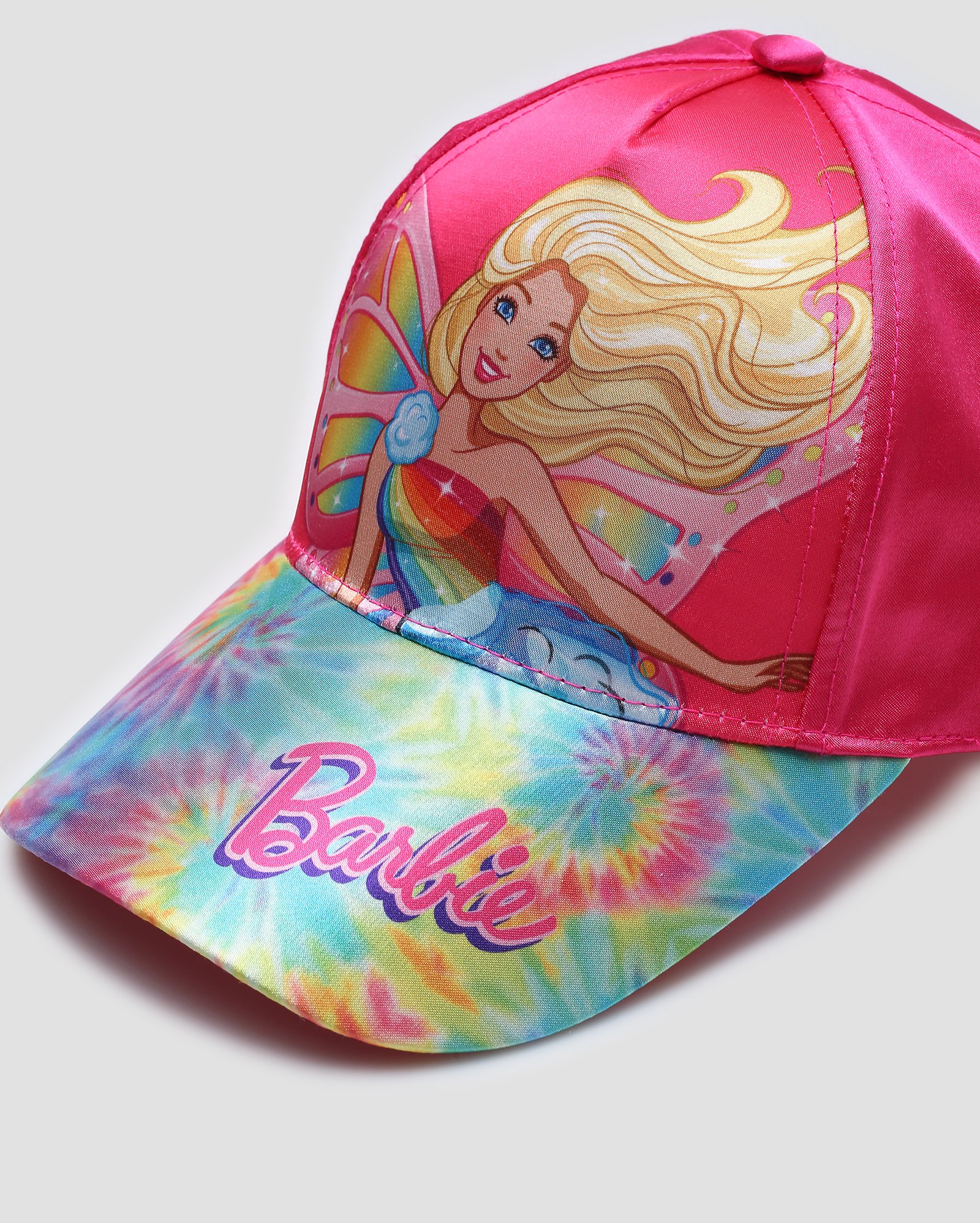 Riachuelo | Boné infantil Barbie aba curva metalizado rosa | Mattel