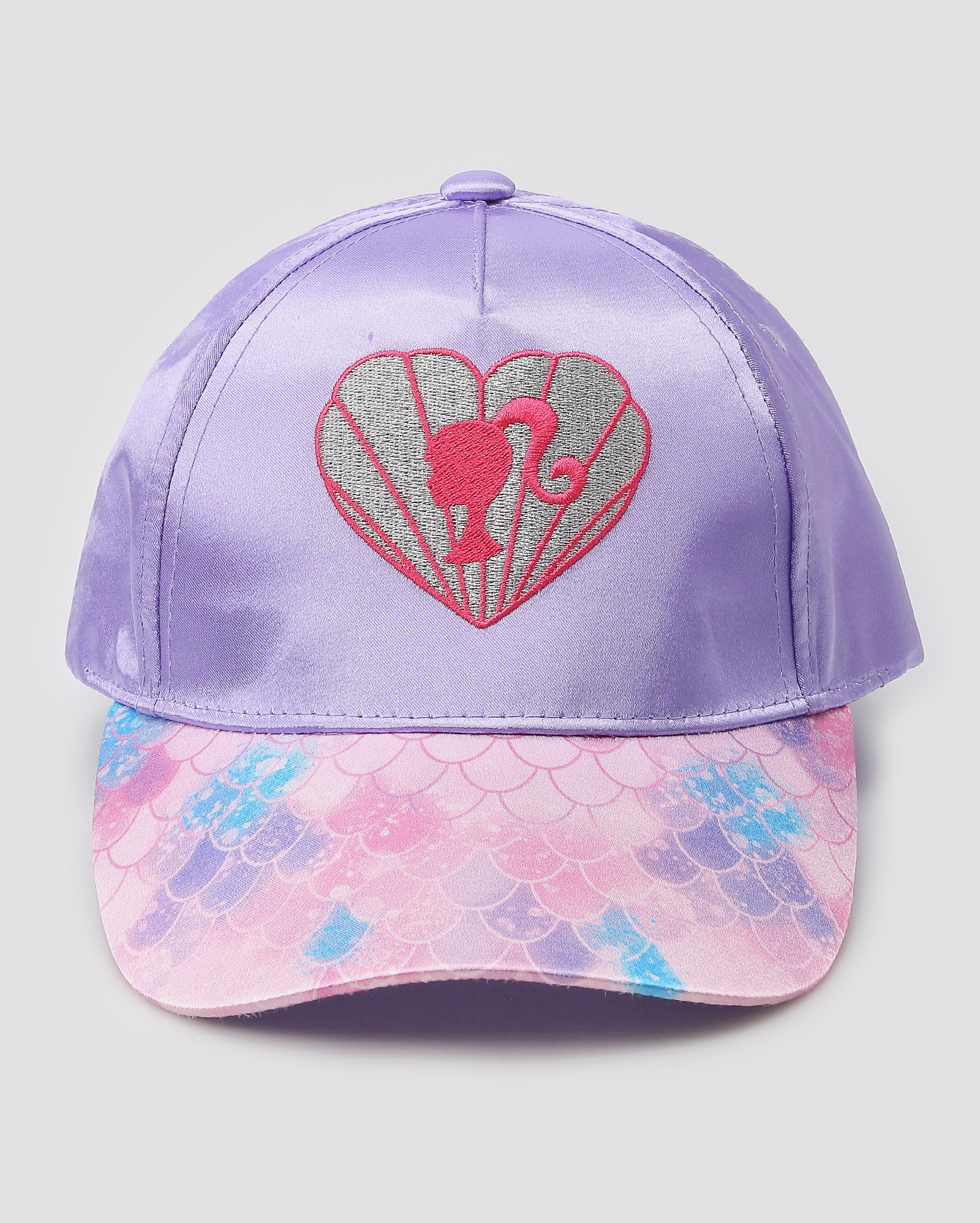 Riachuelo | Boné infantil Barbie sereia aba curva metalizado multicor ...