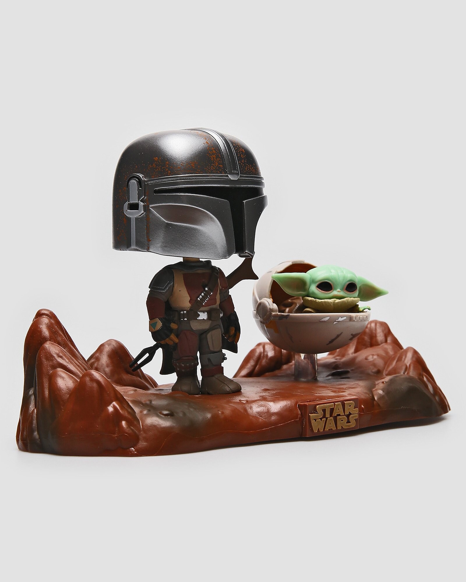 Riachuelo | Funko Pop The Mandalorian With The Child Star Wars 390 marrom