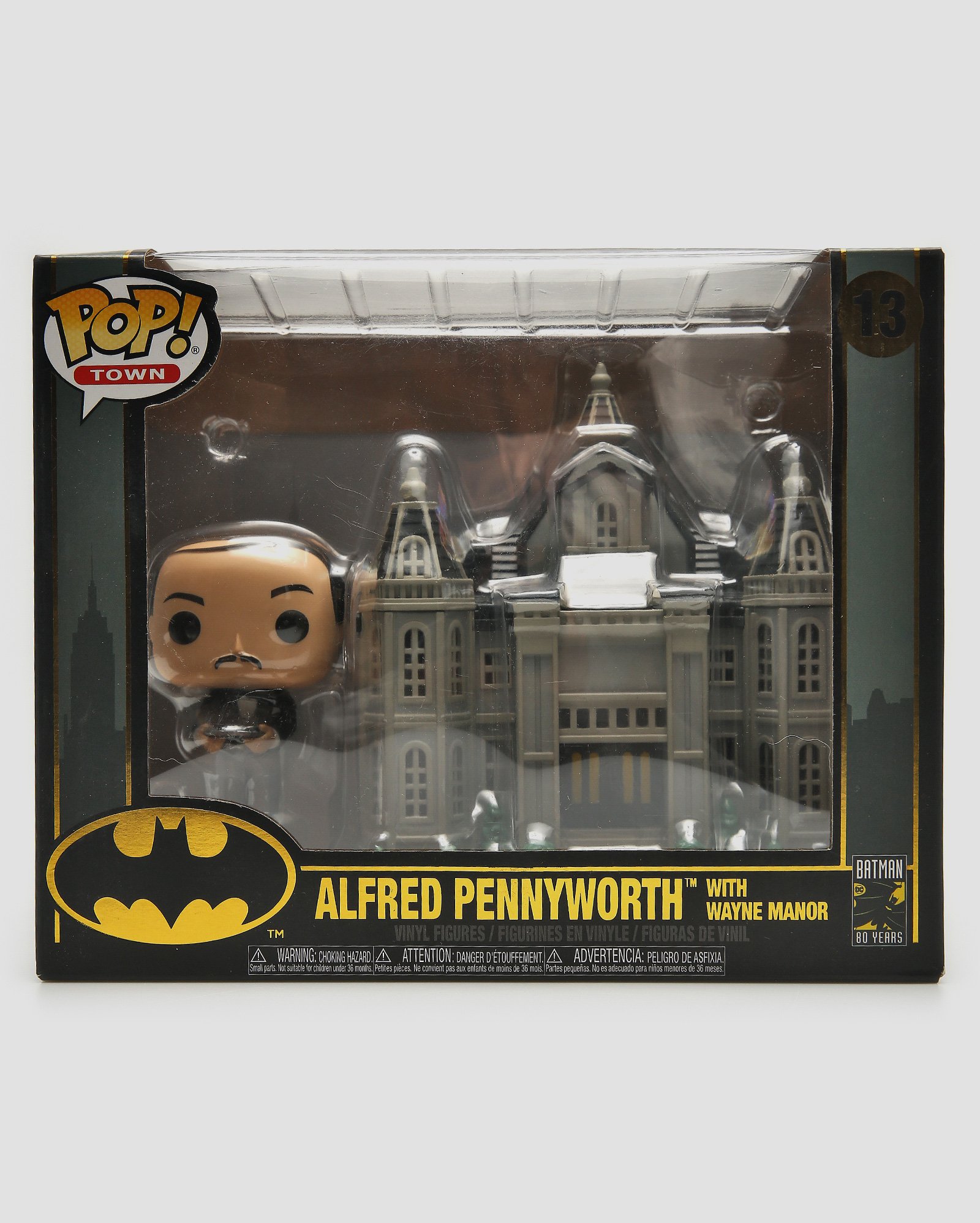 Riachuelo | Funko Pop Town Alfred with Wayne manor 13 cinza
