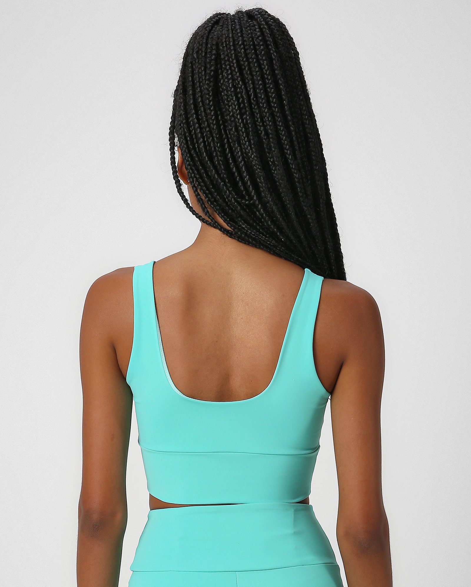 Riachuelo | Top esportivo feminino zero transparência azul | BodyWork ...