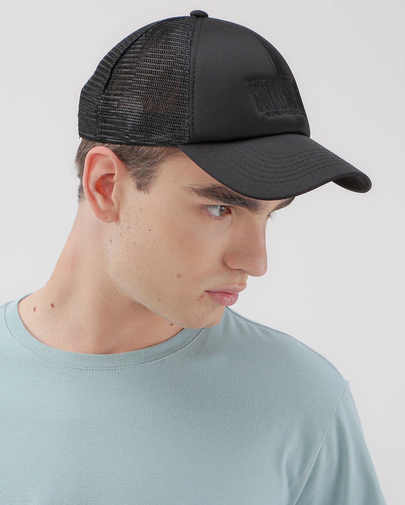 Riachuelo | Boné masculino trucker aba curva connection preto | Pool by Riachuelo