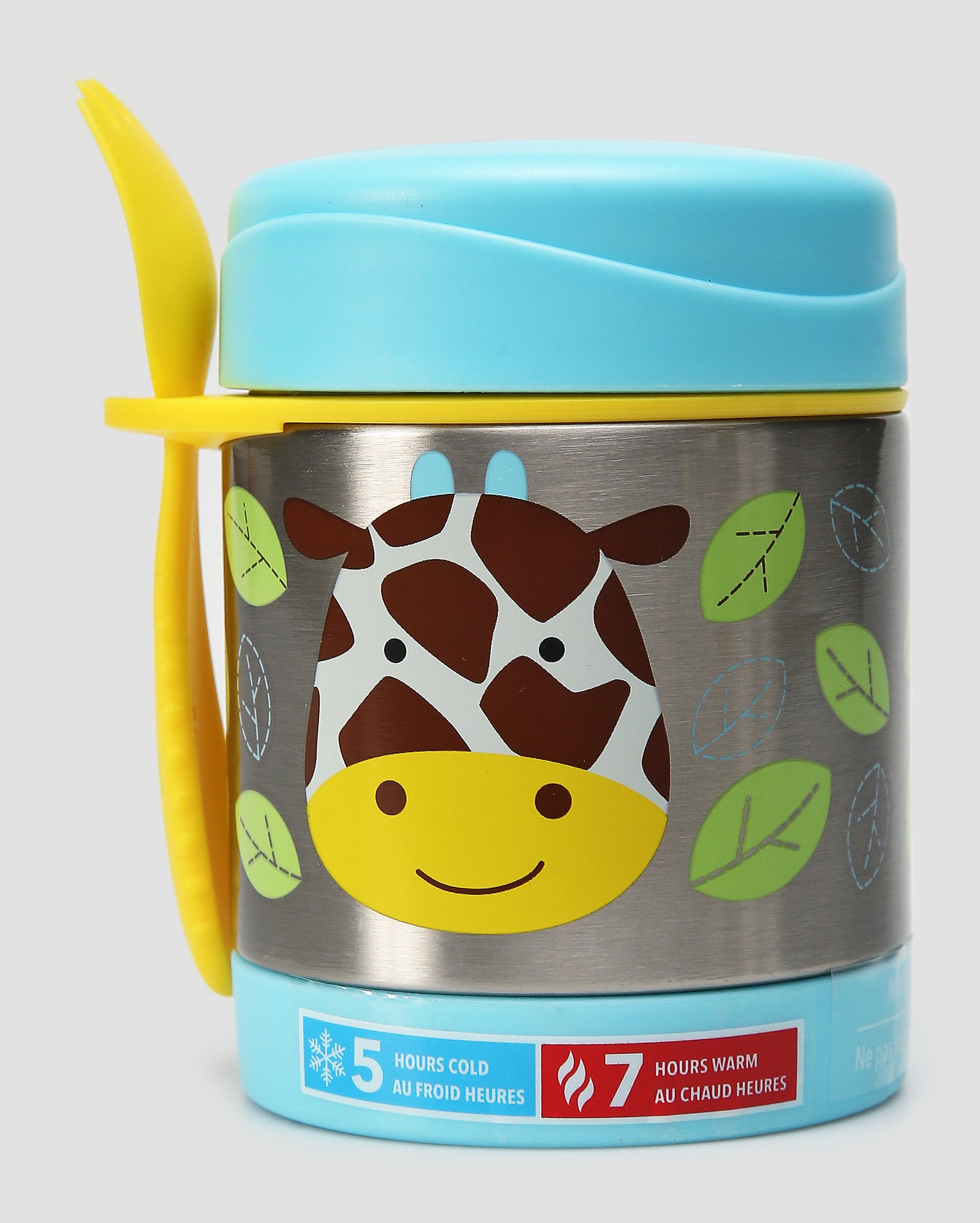 Pote térmico com talher zoo girafa | Skip Hop | Carter's Oficial