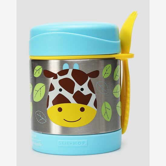 Pote térmico com talher zoo girafa | Skip Hop | Carter's Oficial