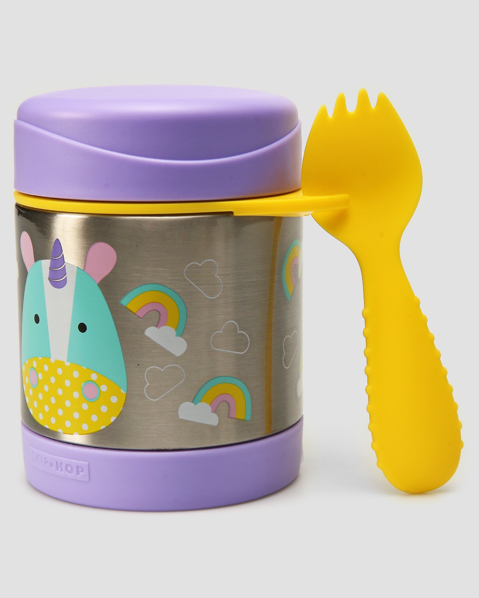 Pote térmico com talher zoo unicórnio | Skip Hop | Carter's Oficial