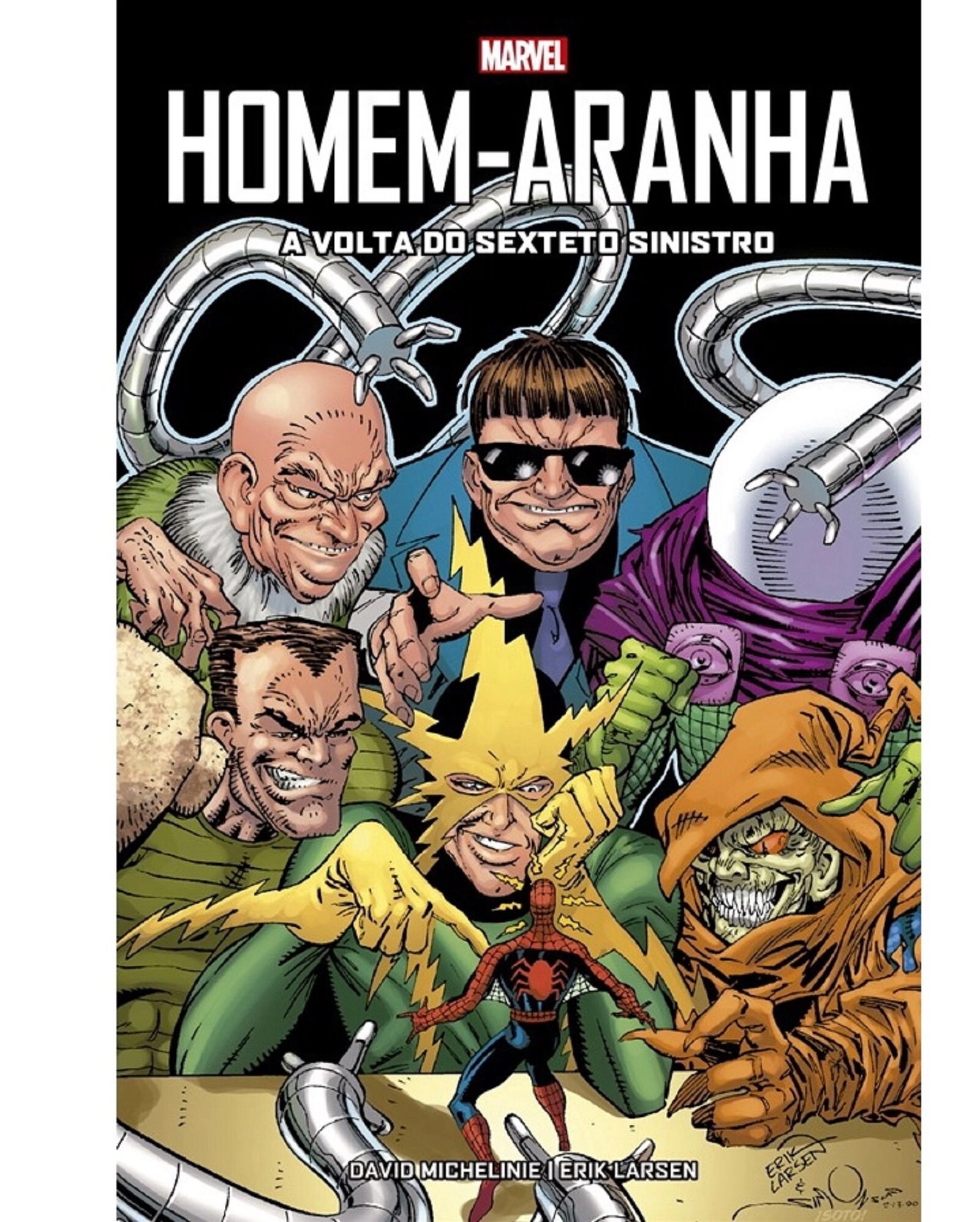 Livro Homem-Aranha: A Volta do Sexteto Sinistro | Panini | FANLAB Oficial