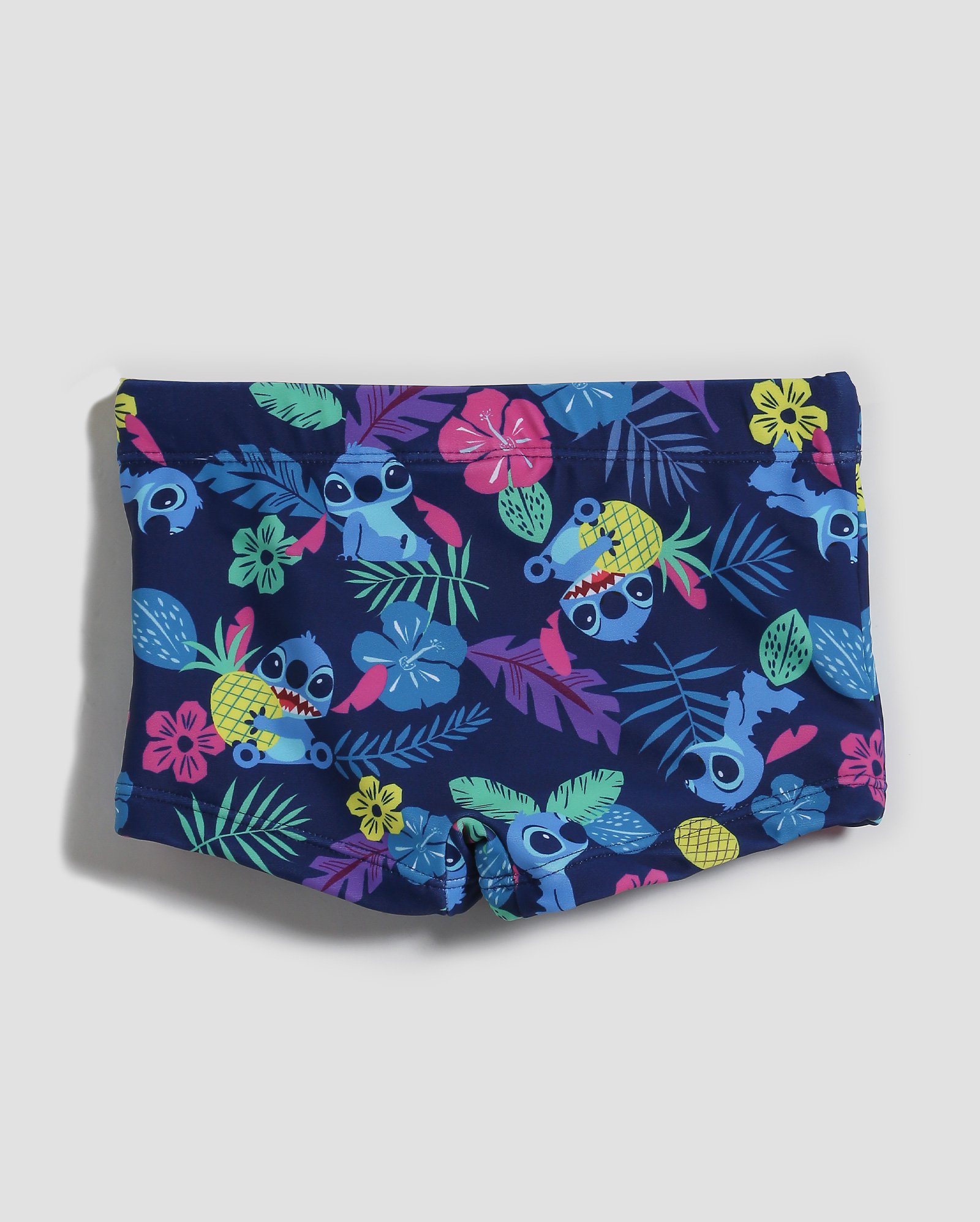 Riachuelo | Conjunto de praia infantil Stitch com sunga e touca azul ...