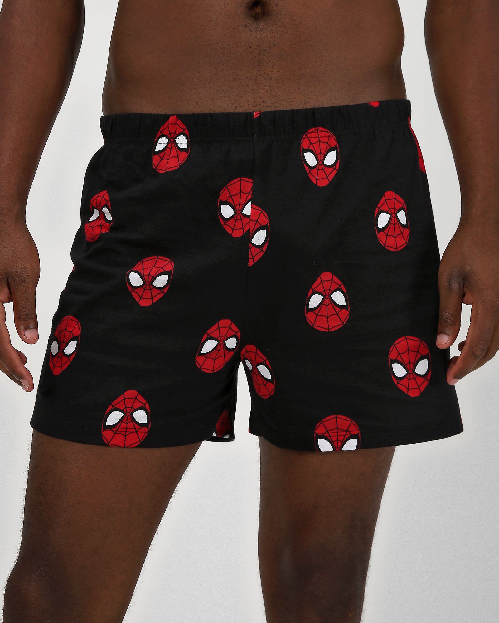 Riachuelo | Cueca samba canção Homem Aranha preta | Marvel