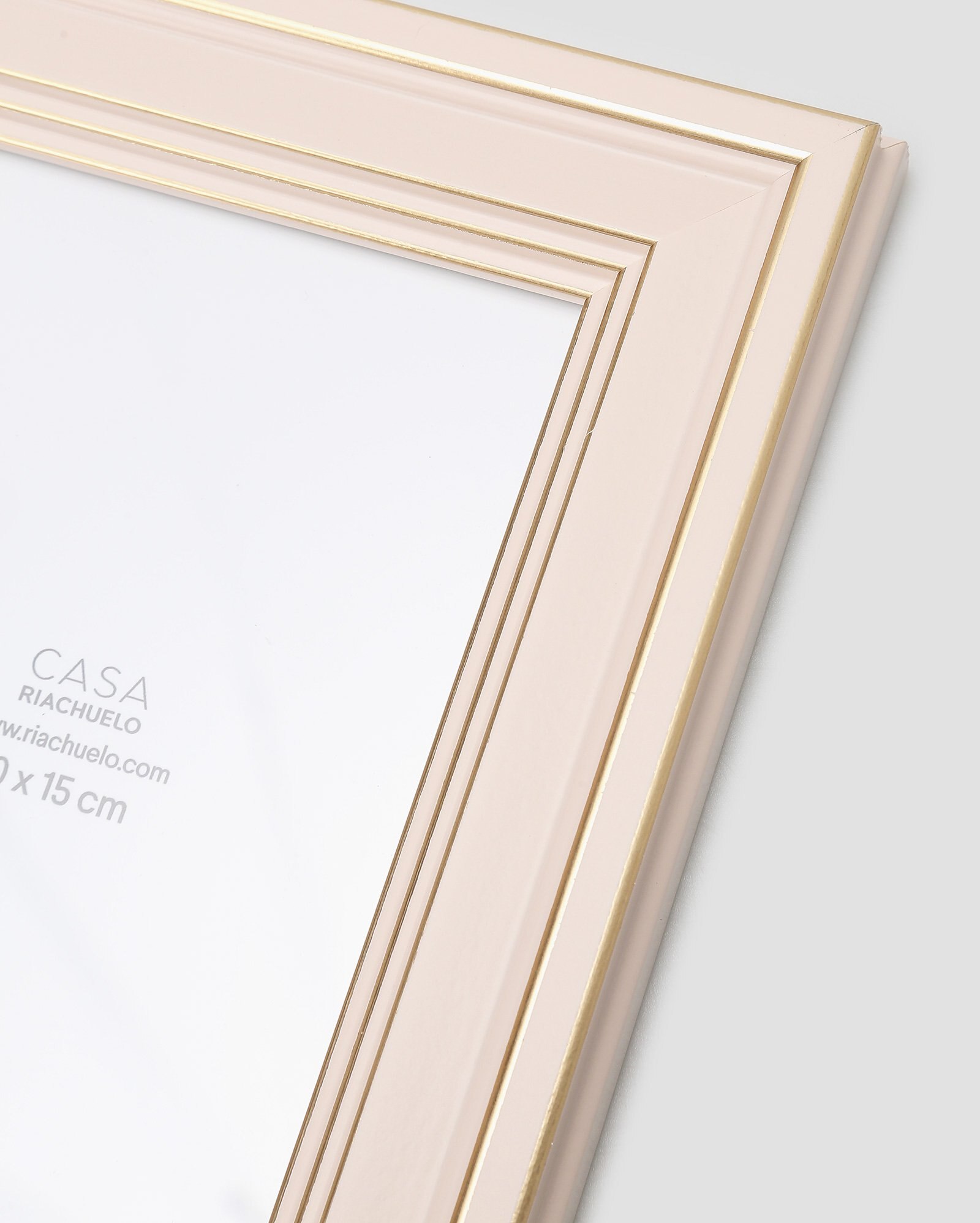 Riachuelo | Porta-retrato retangular Margot 10x15cm rosa | Casa Riachuelo