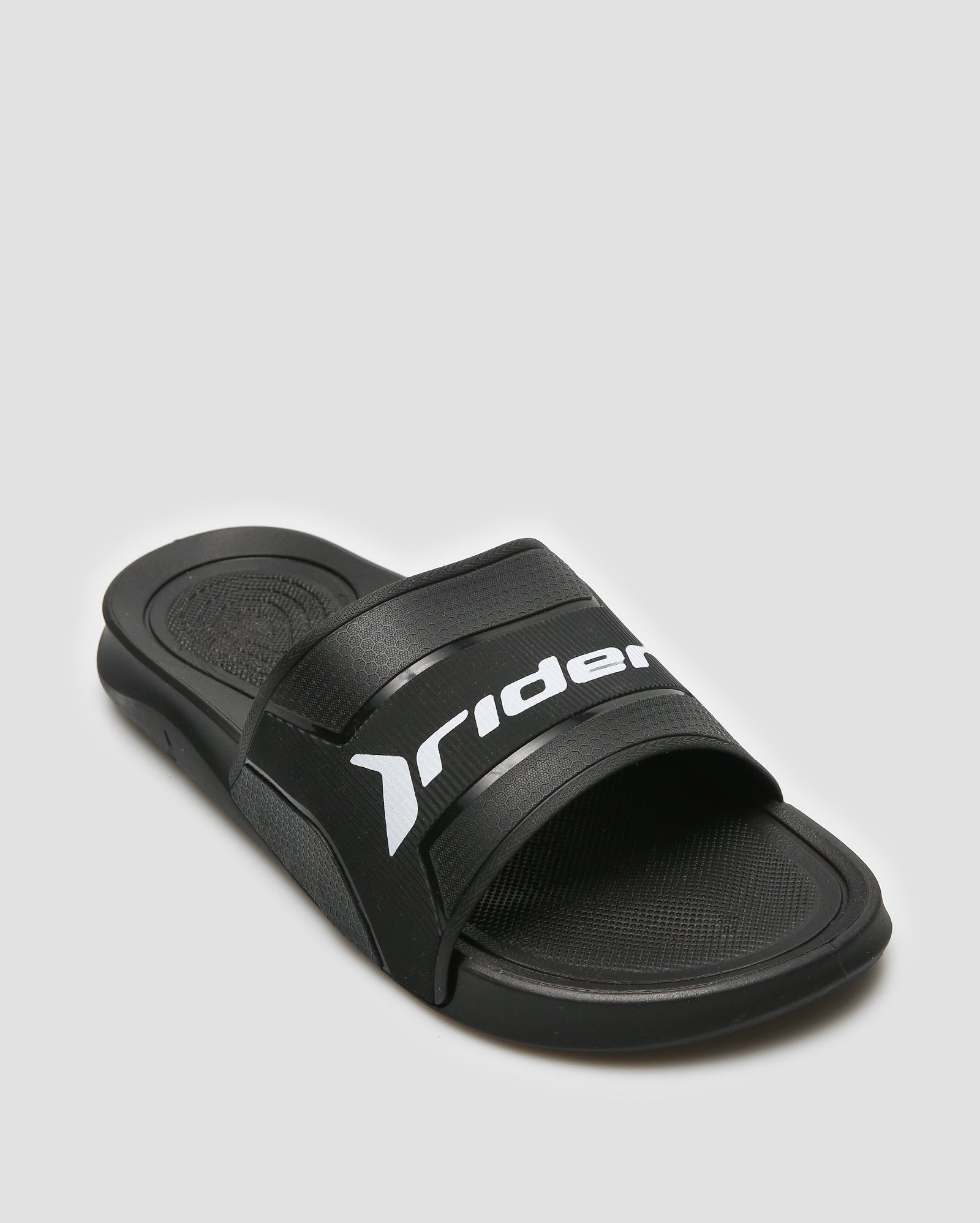 Riachuelo | Chinelo masculino slide Rider preto | Grendene