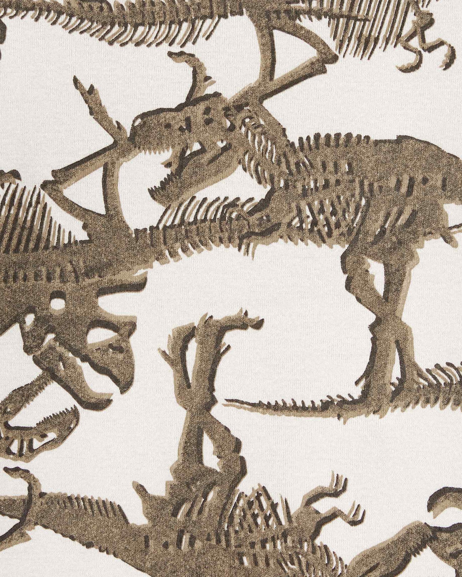 Riachuelo | Pijama longo infantil 4 peças t-rex dinossauro cinza | Carter's