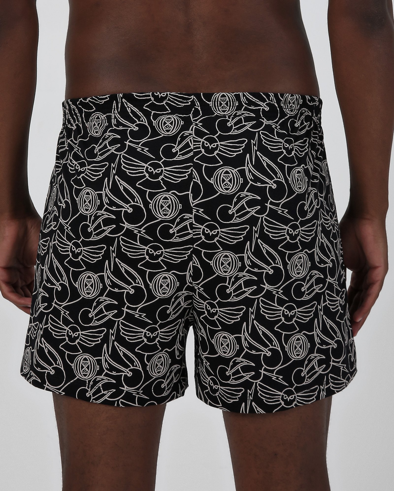 Cueca samba canção Harry Potter preta | Warner Bros. | FANLAB Oficial