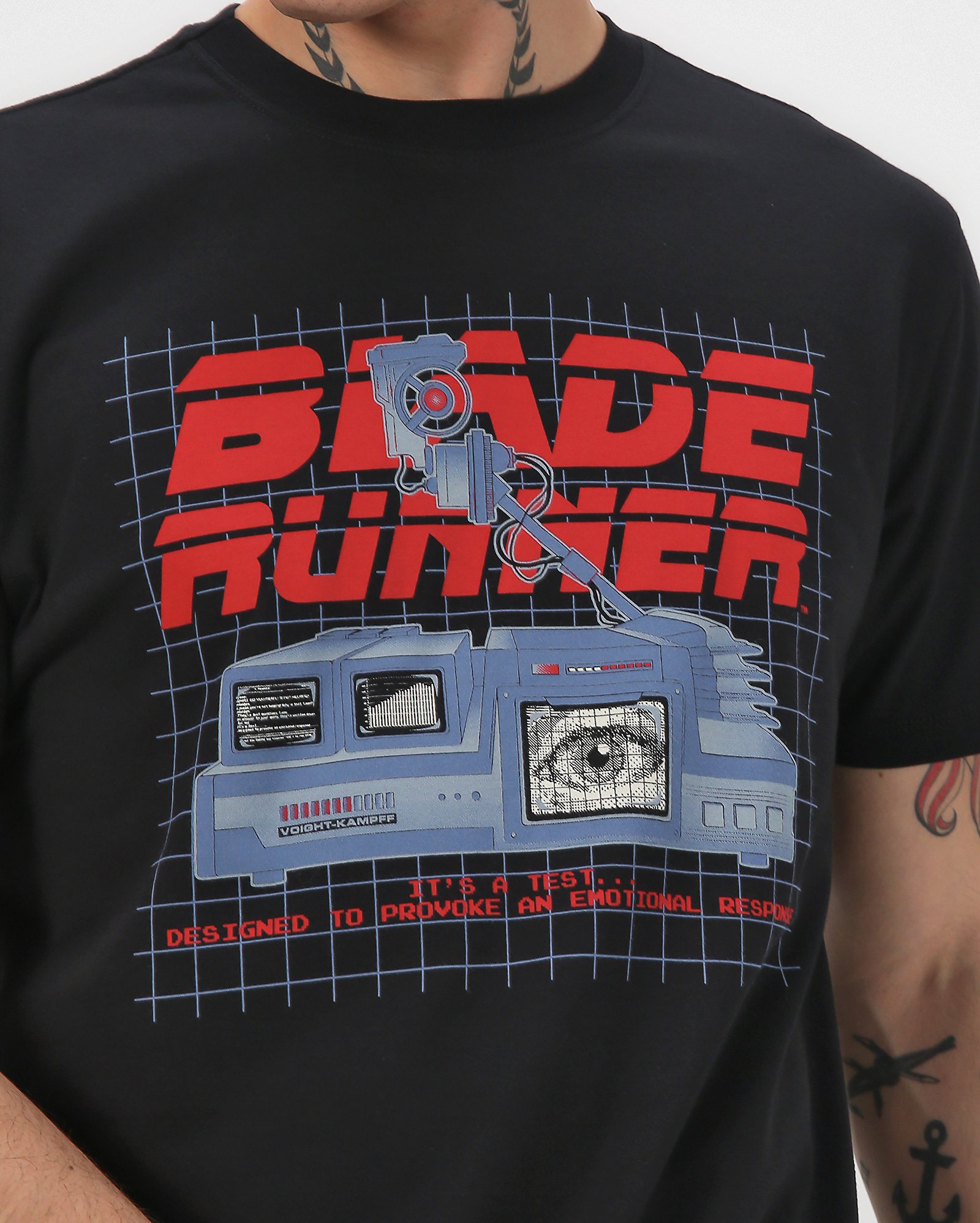 Camiseta masculina Blade Runner preta | Wb100 poster series | FANLAB Oficial