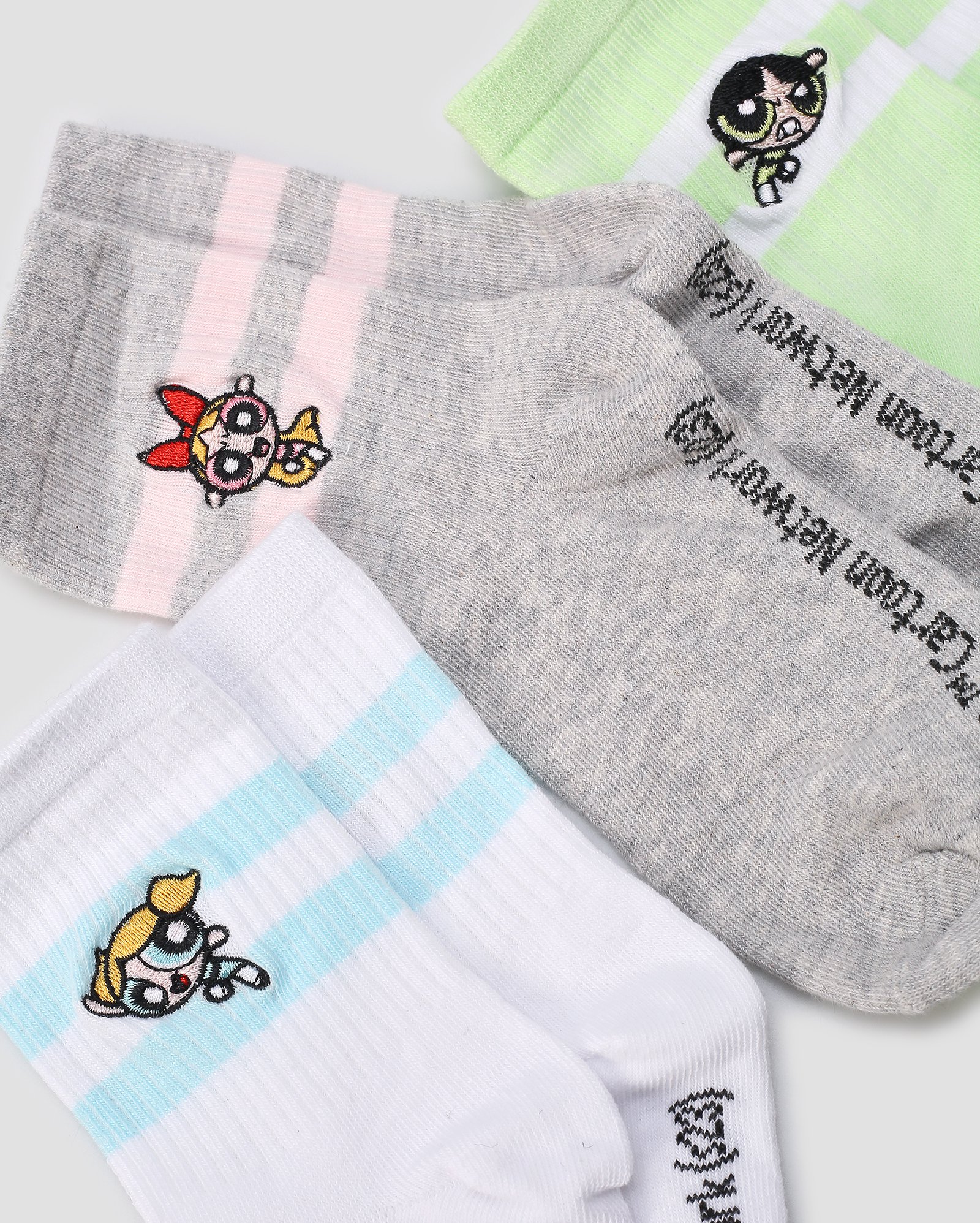 Riachuelo | Kit meia infantil 3 pares As Meninas Superpoderosas ...
