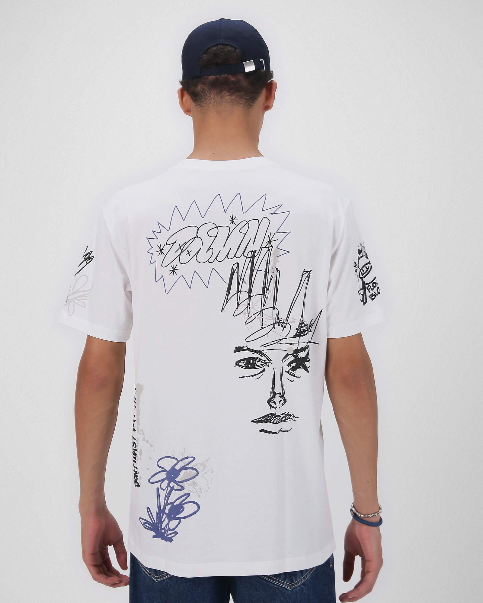 Riachuelo | Camiseta masculina regular street branca | Pool by Riachuelo