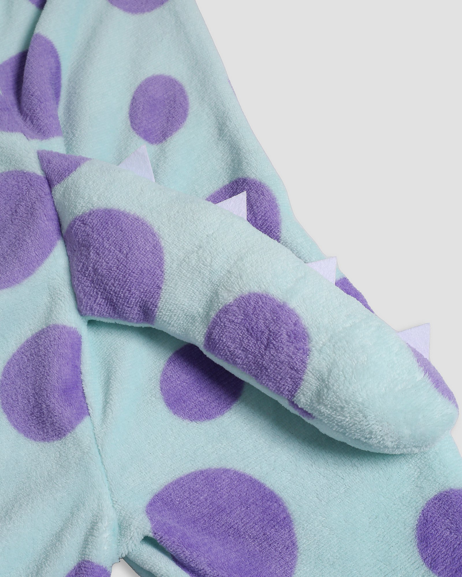 Riachuelo | Macacão infantil de fleece Monstros S.A verde | Disney