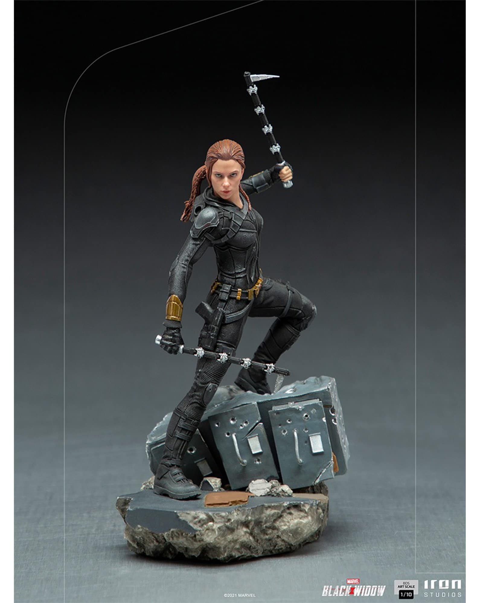 Riachuelo | Estátua Natasha Romanoff Black Widow art scale 1/10 | Iron ...