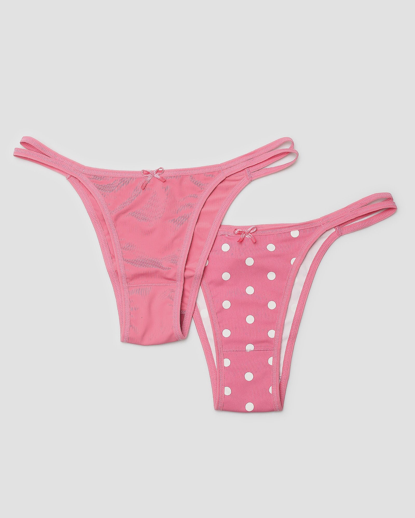 Riachuelo | Kit de calcinhas string 2 peças rosa | Riachuelo