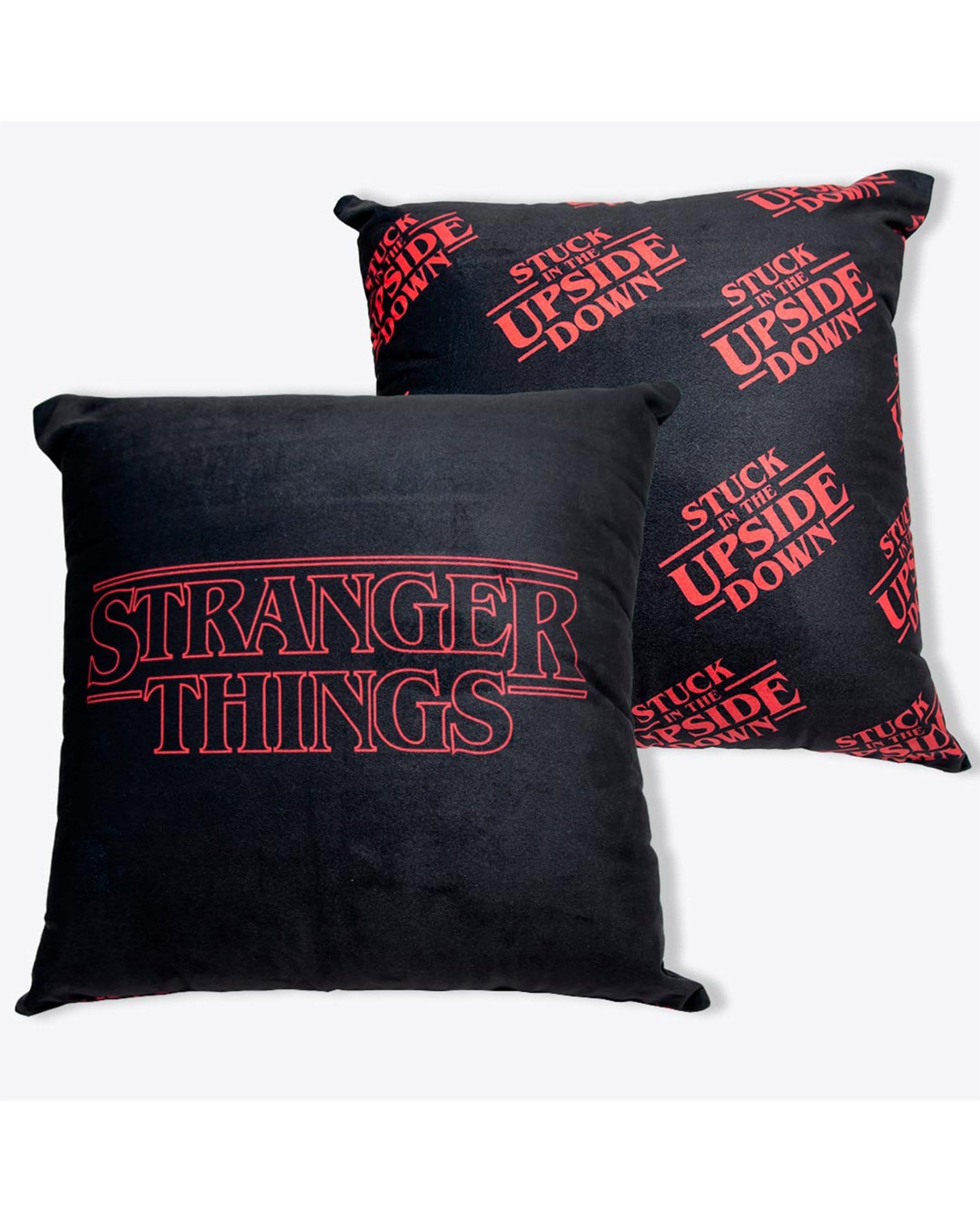 Riachuelo | Almofada Stranger Things upside down e logo preta | Netflix