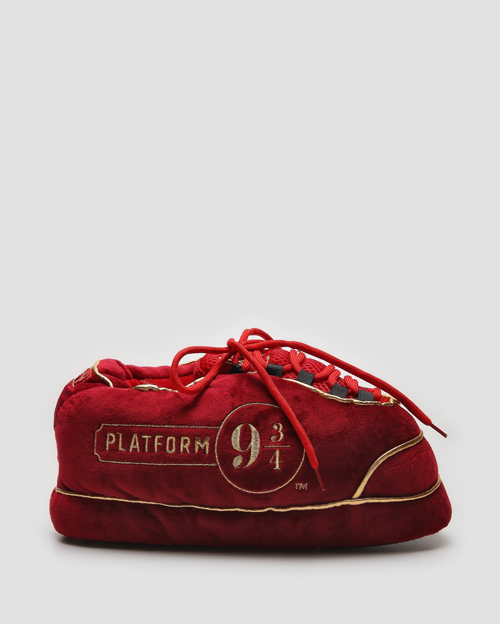 Riachuelo | Pantufa tênis com cadarço Plataforma 9 3/4 vermelha | Harry ...