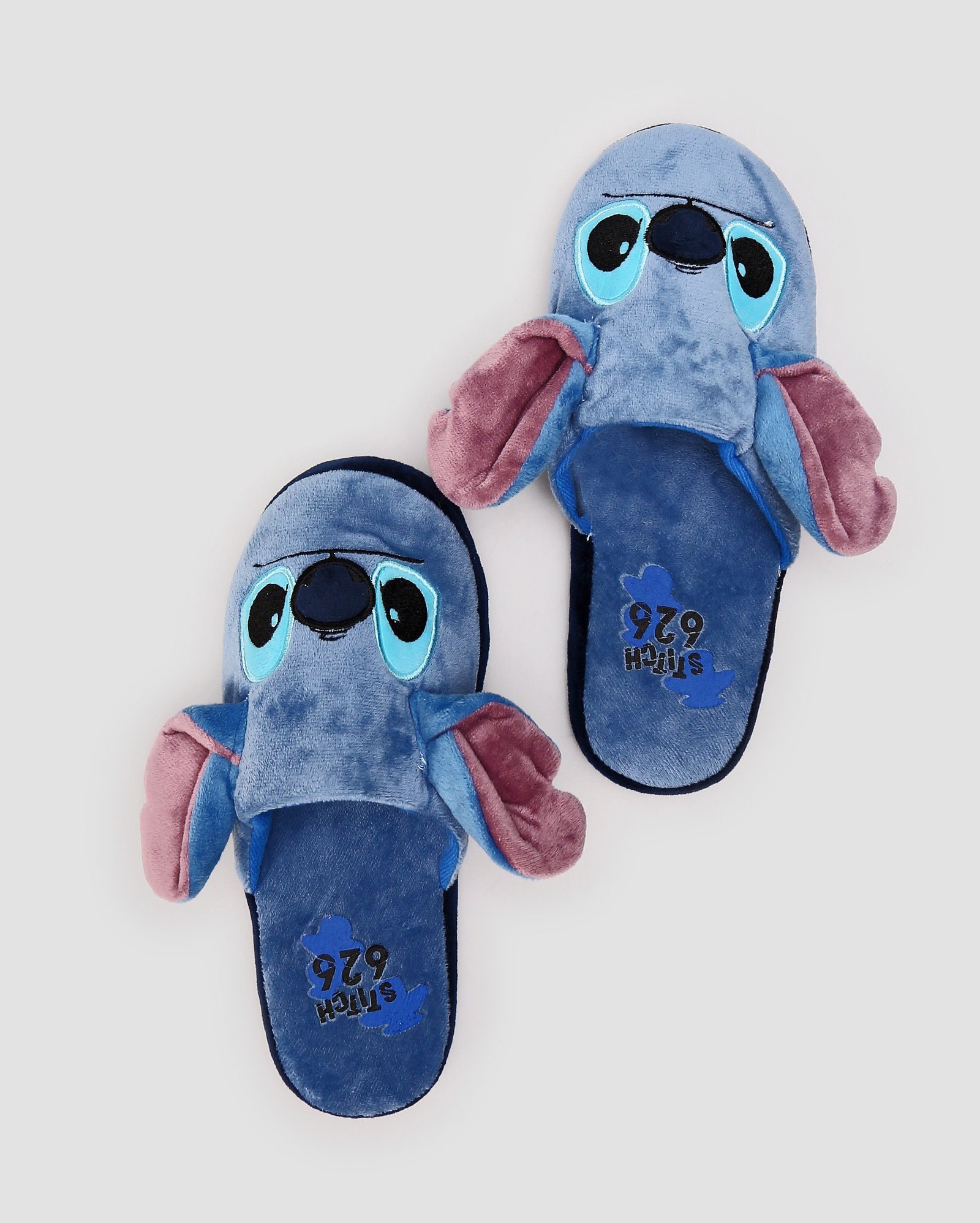 Riachuelo | Pantufa slipper Stitch - Azul Claro | Disney