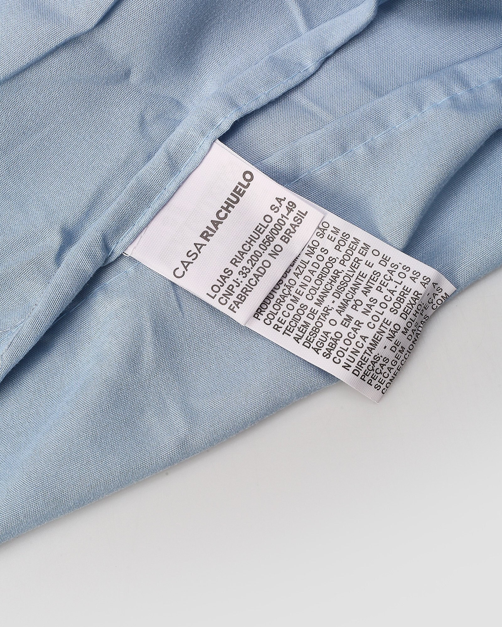 Riachuelo | Kit fronha 2 peças microfibra - RETANGULAR Azul Claro ...