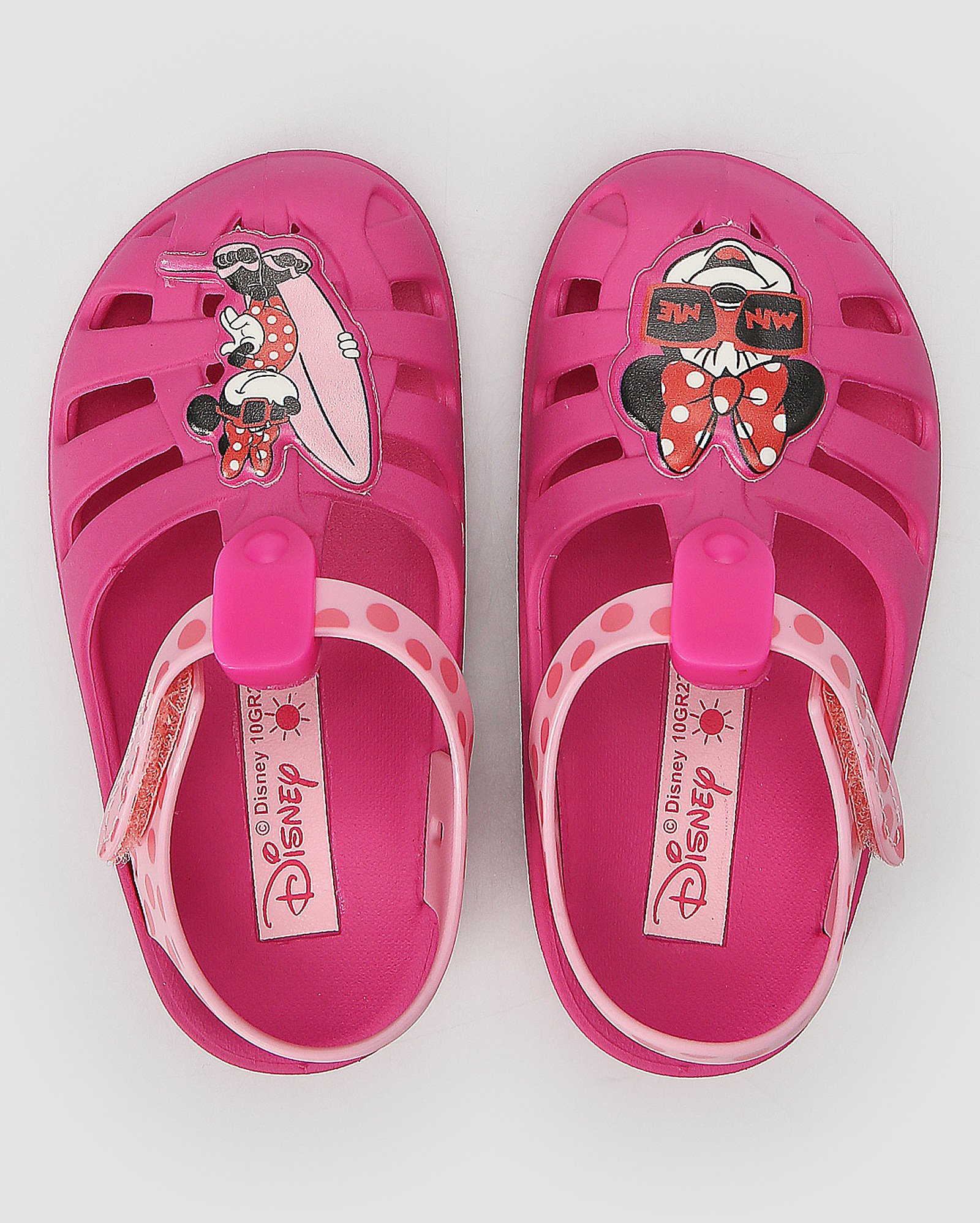 Riachuelo | Sandália infantil Clog Minnie rosa | Grendene
