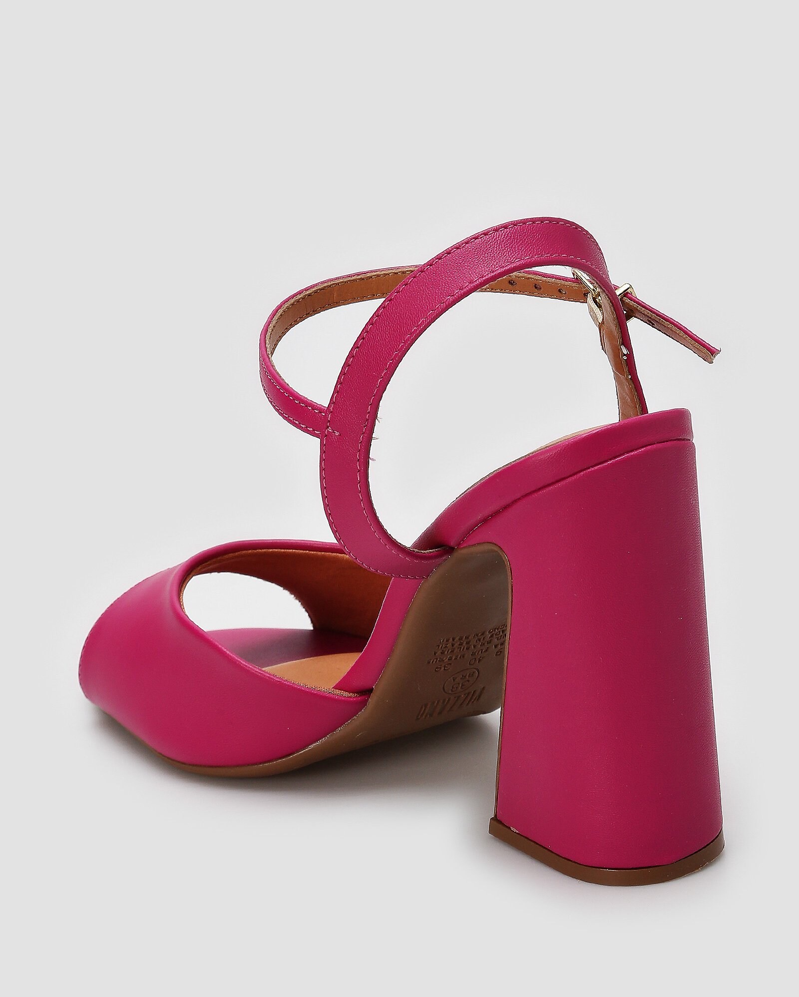 Riachuelo | Sandália feminina salto alto rosa | Vizzano
