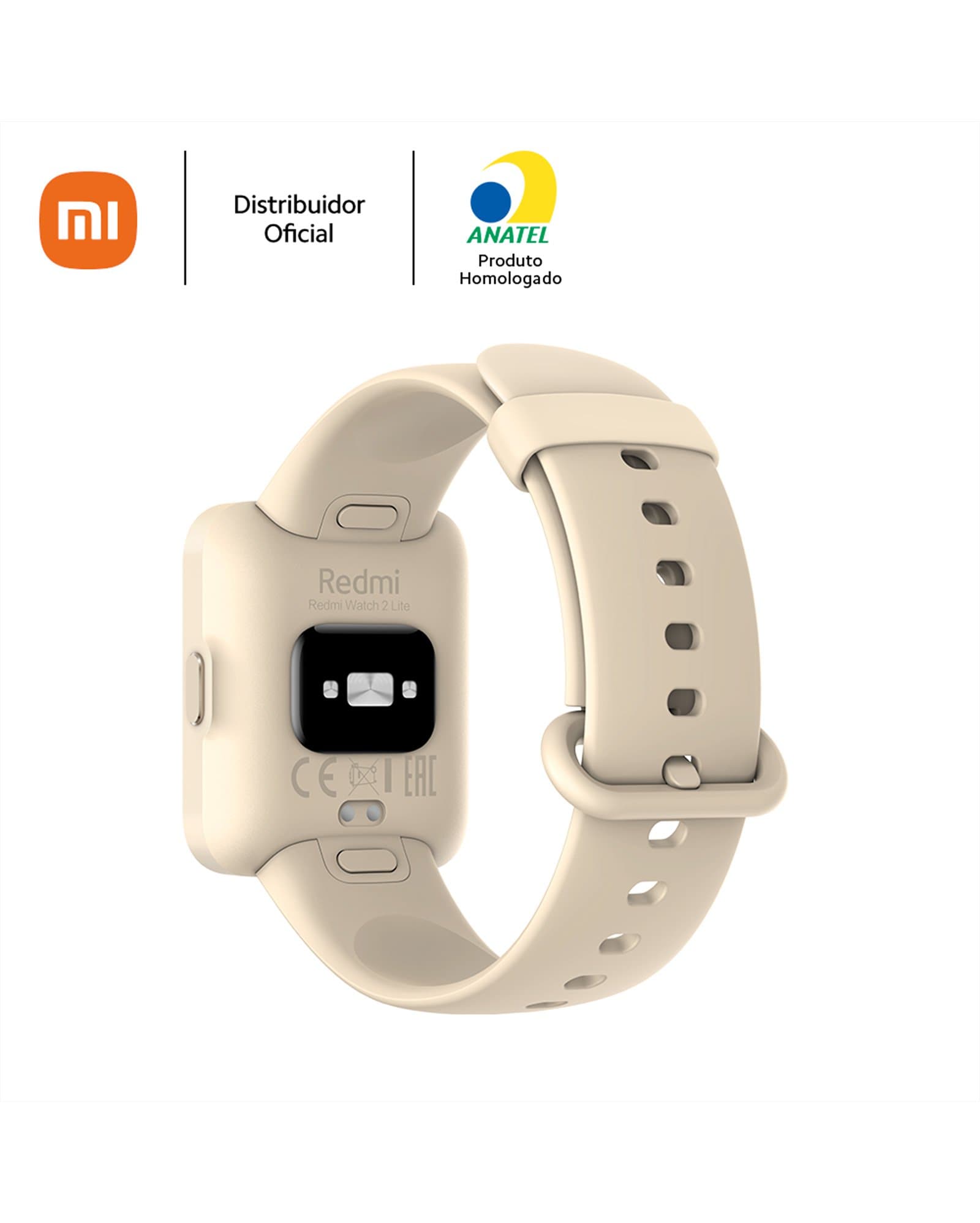 Riachuelo | Smartwatch Redmi Watch 2 Lite bege | Xiaomi