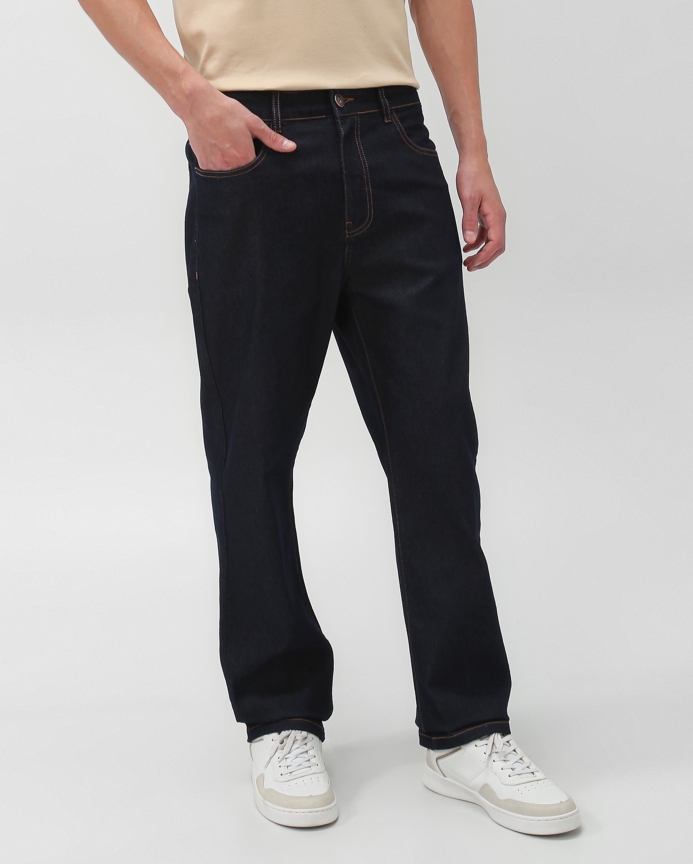 Riachuelo | Calça jeans masculina reta azul | Pool Jeans