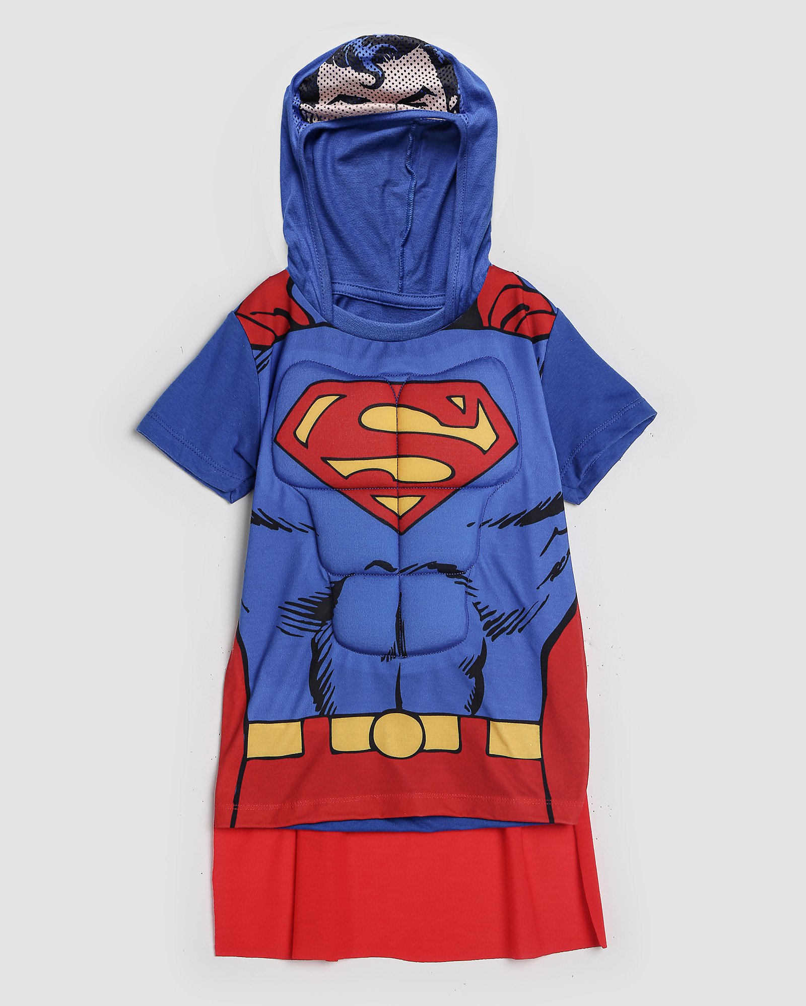Riachuelo | Camiseta infantil Superman com capuz e capa 4-10A azul | DC ...