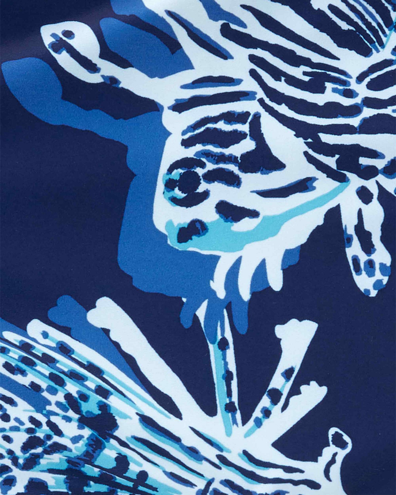 Riachuelo | Biquíni infantil com babados mar azul | Carter's