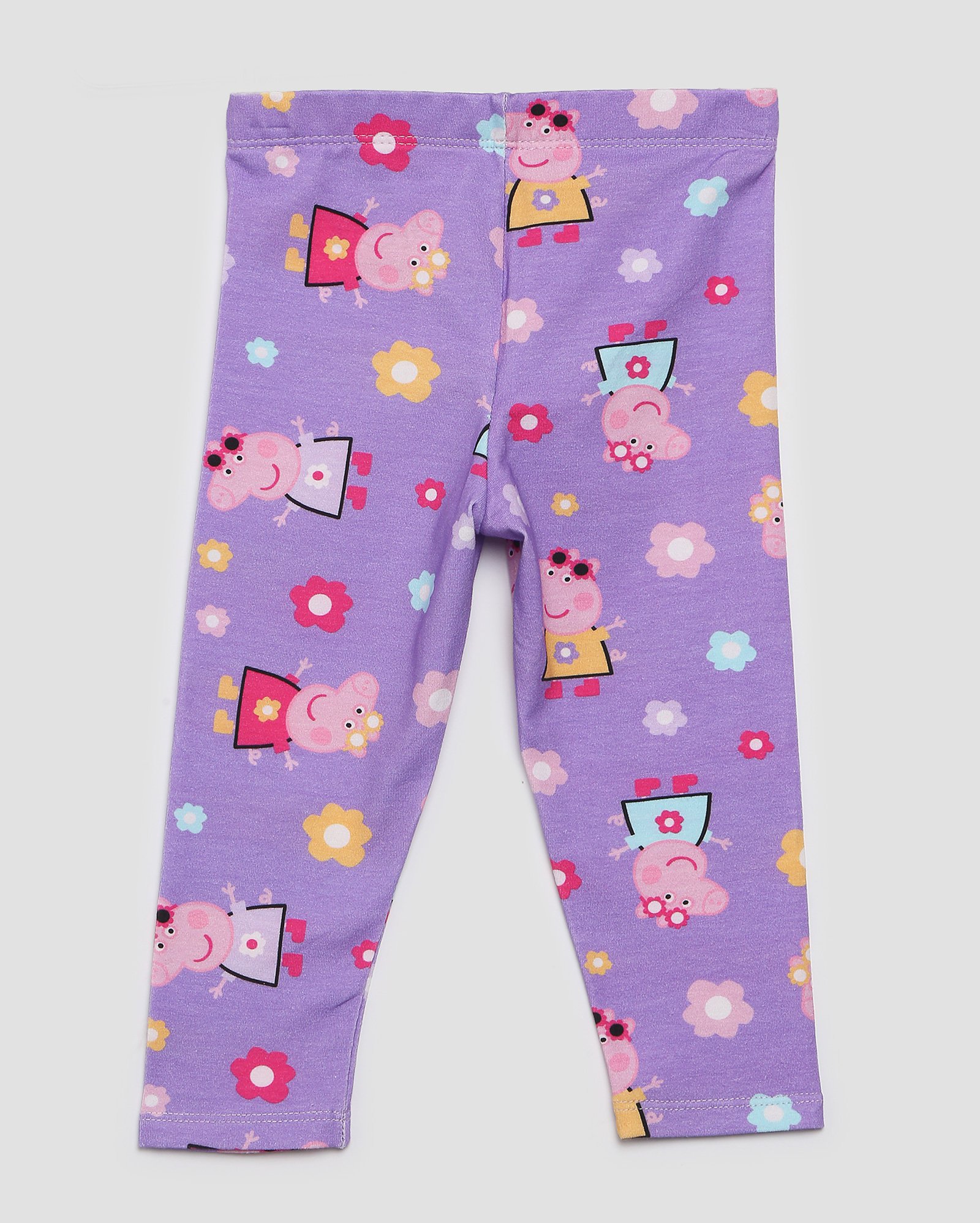 Riachuelo | Calça legging infantil Peppa Pig 1-4A lilás | Hasbro