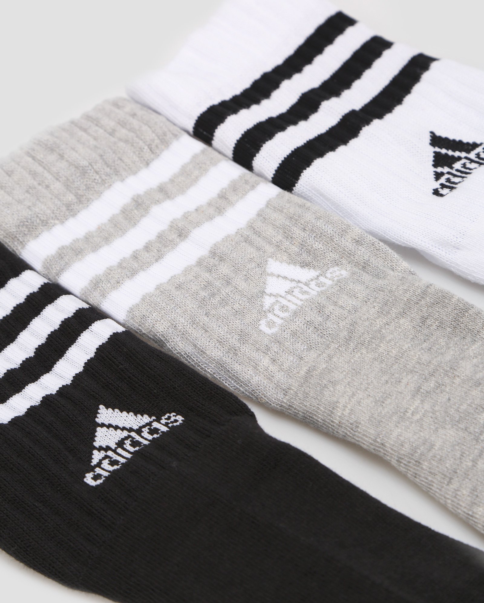 Riachuelo | Kit meia masculina 3 peças cano longo IC1323 multicor | Adidas