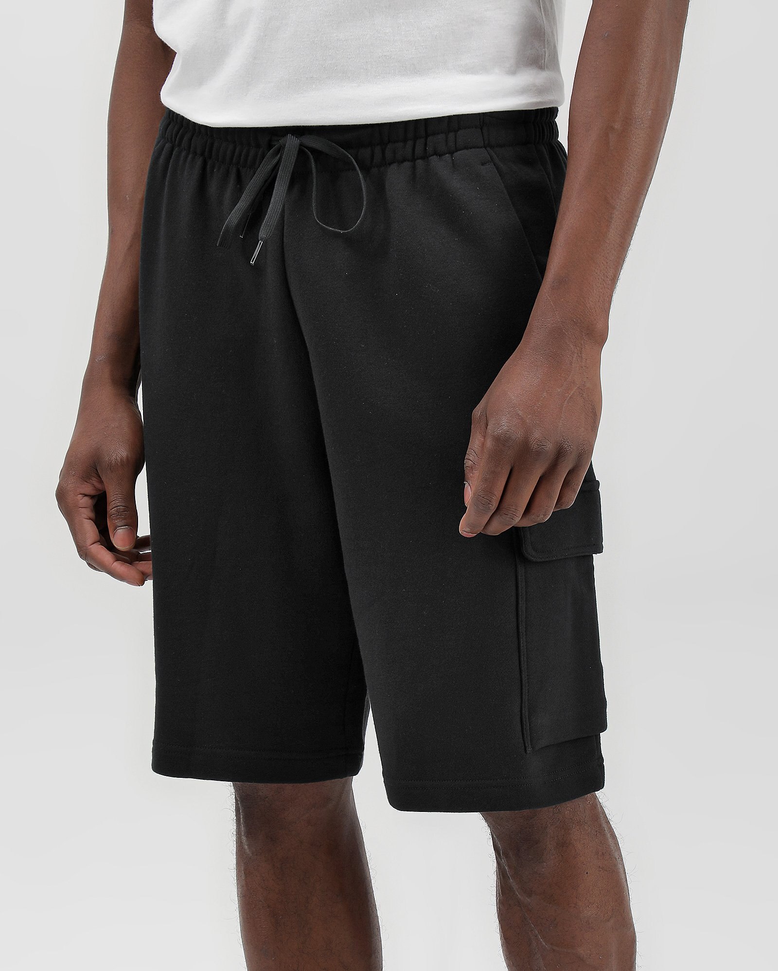 Riachuelo | Bermuda de moletom masculina HA4338 preta | Adidas