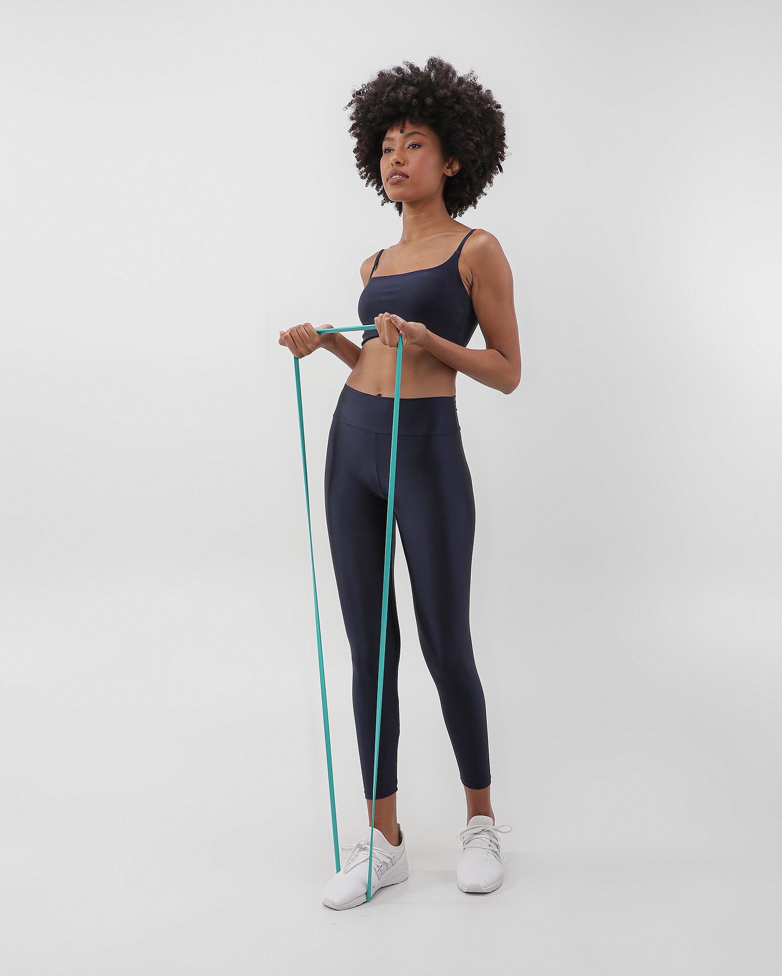 Riachuelo | Top esportivo de poliamida Set Glow bojo azul | BodyWork by ...