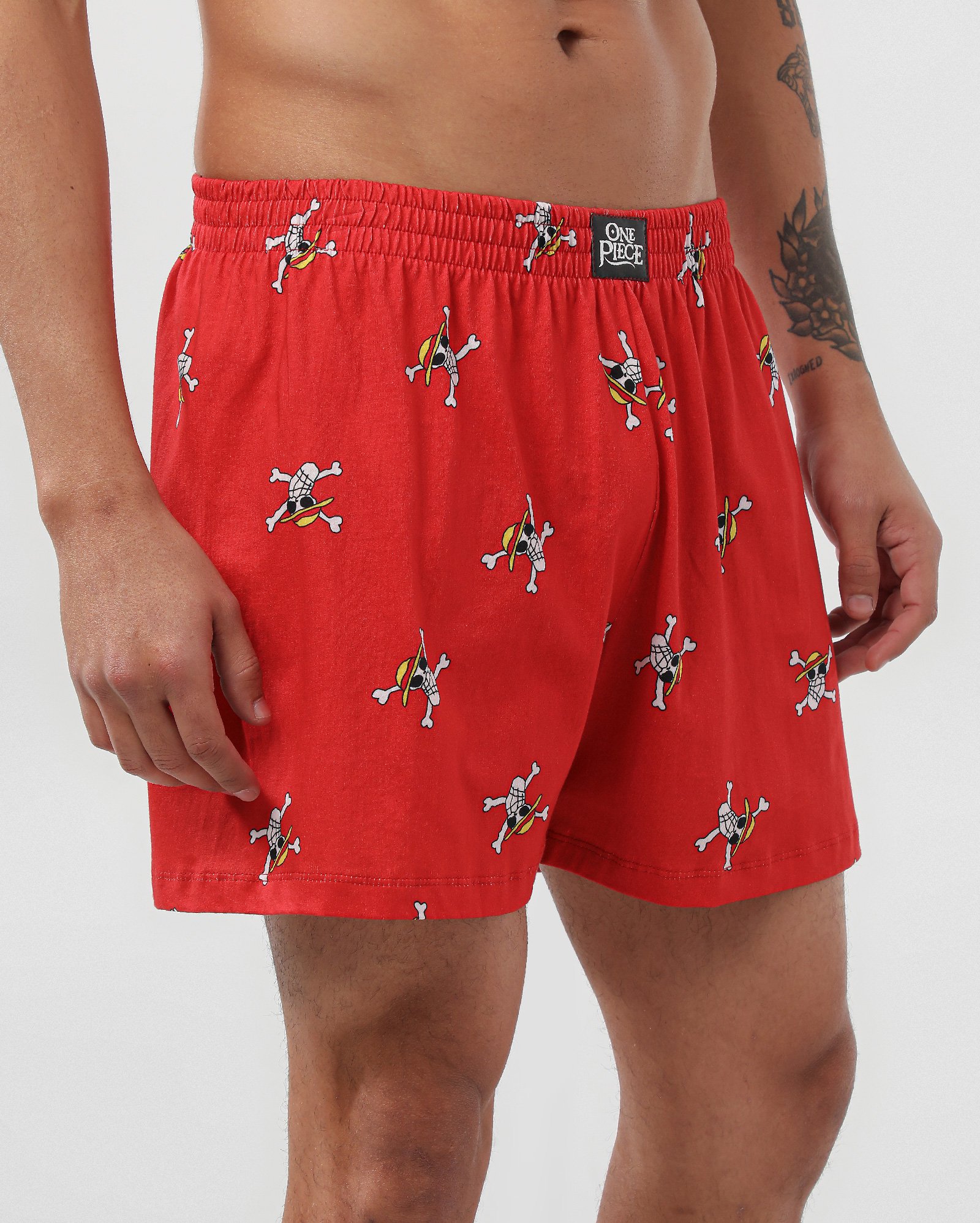 Riachuelo | Cueca samba canção anime vermelha | One Piece