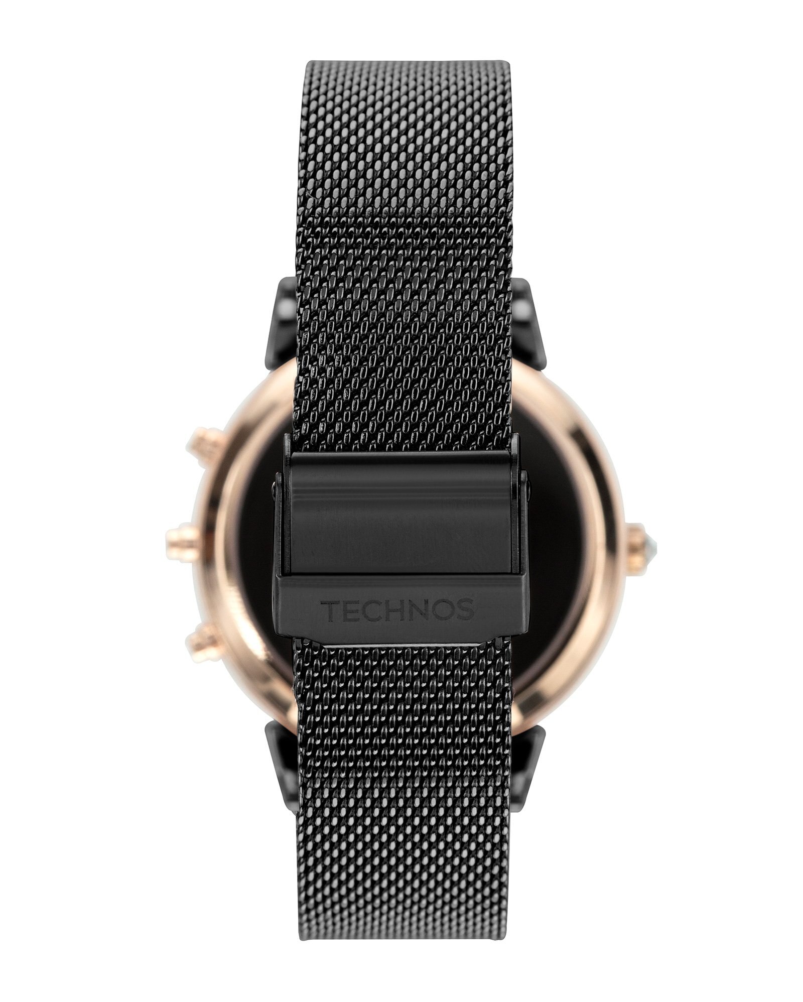 Riachuelo | Relógio anadigi feminino 9T33AB4P preto | Technos