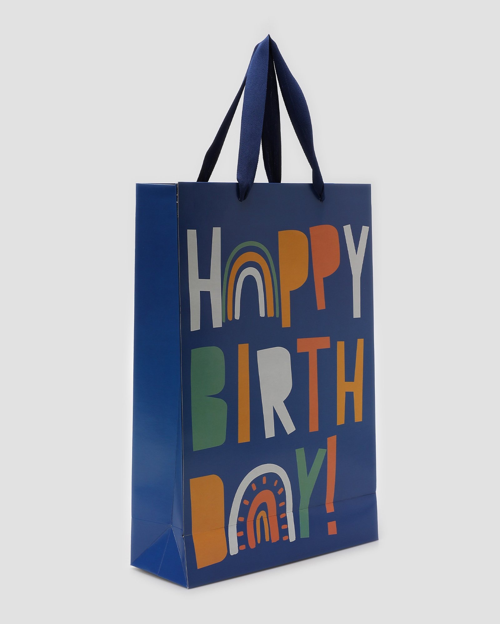 Riachuelo Sacola De Presente M Happy Birthday Azul Accessori By Riachuelo