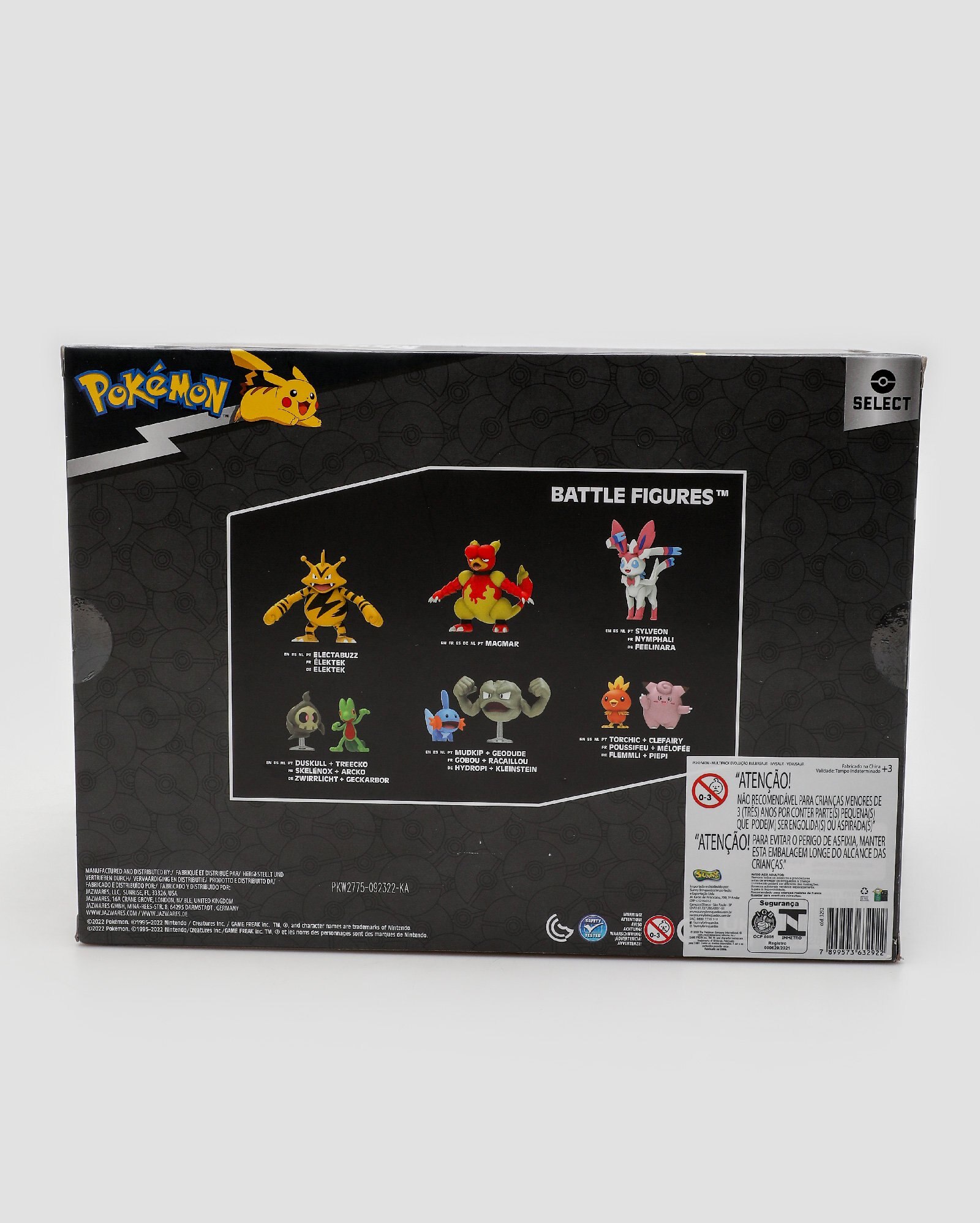 Riachuelo | Bonecos Evolution Multi Pack 3 peças Bulbasaur Bulbizarre ...