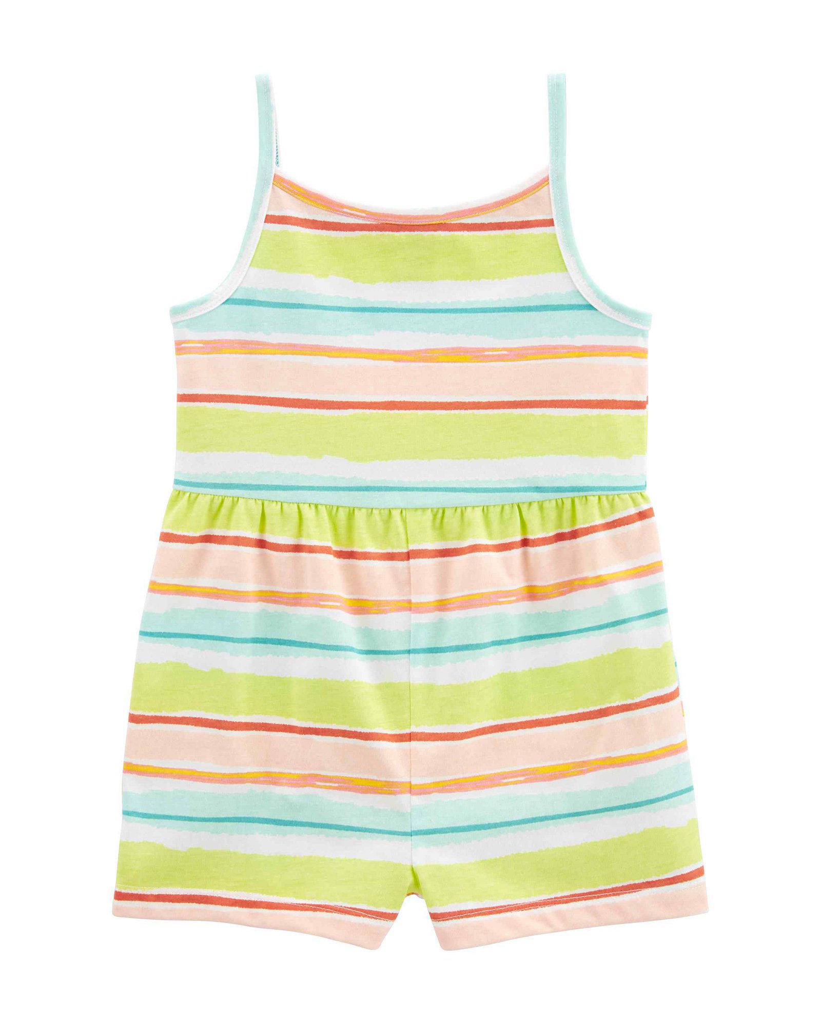 Riachuelo | Macaquinho infantil curto listrado multicor | Carter's