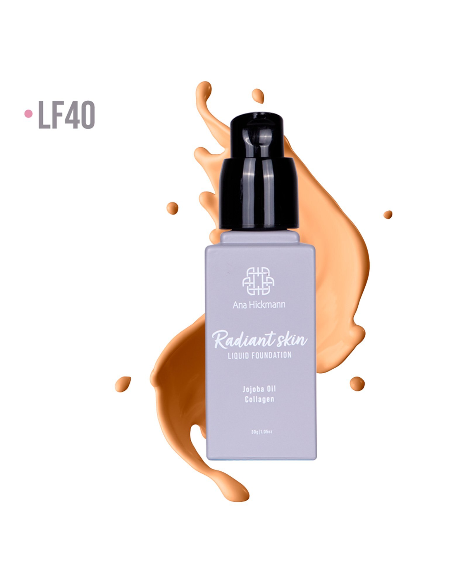 Riachuelo | Base Liquid Foundation Radiant Skin 30g LF40 | Ana Hickmann