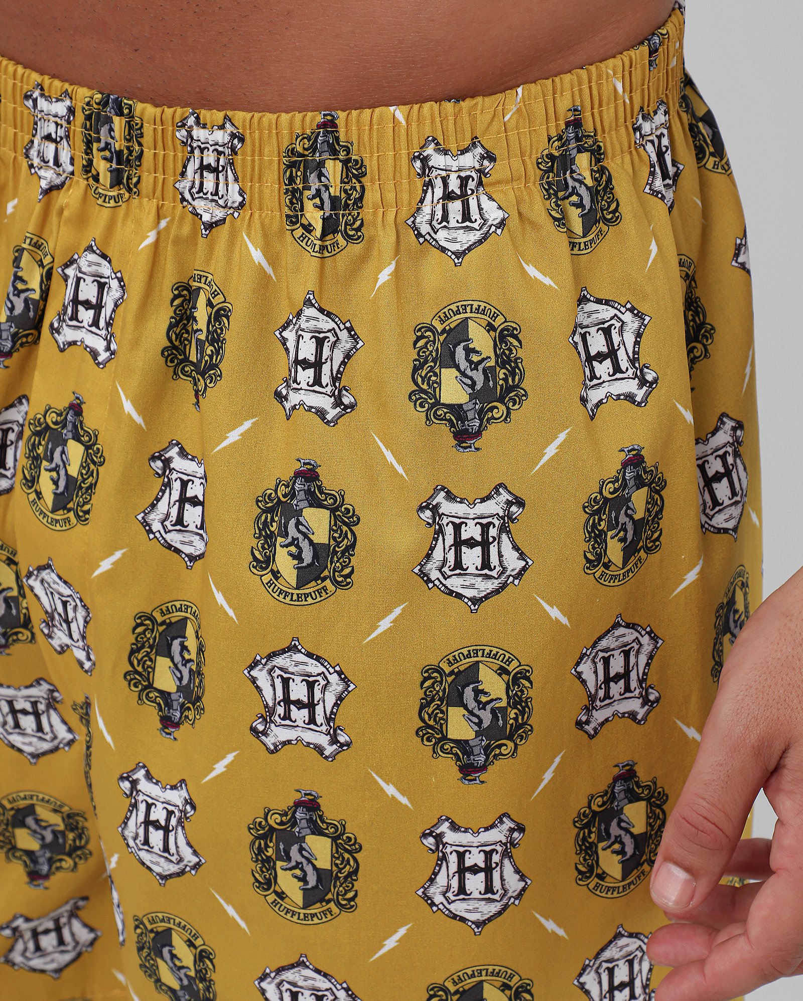 Riachuelo | Cueca samba canção Harry Potter Lufa-Lufa amarela | Warner ...