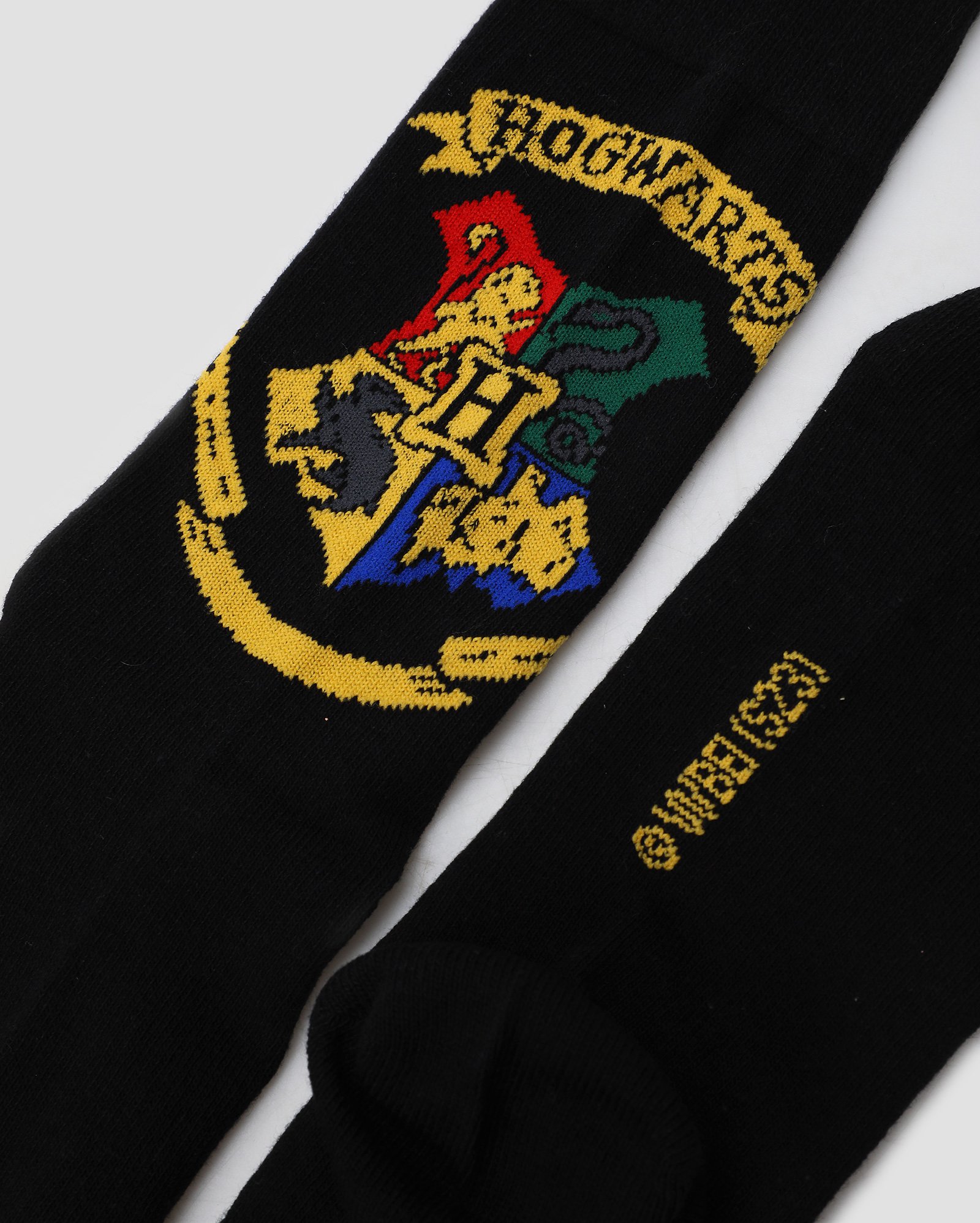 Riachuelo | Meia masculina cano longo Harry Potter Hogwarts preta ...