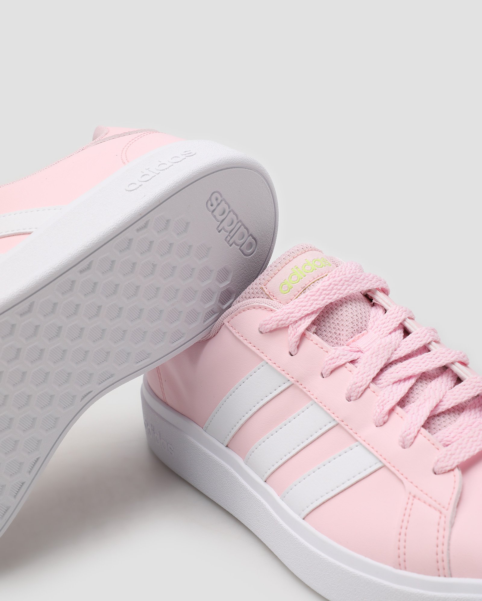 Riachuelo | Tênis feminino plataforma court ID1852 rosa | Adidas
