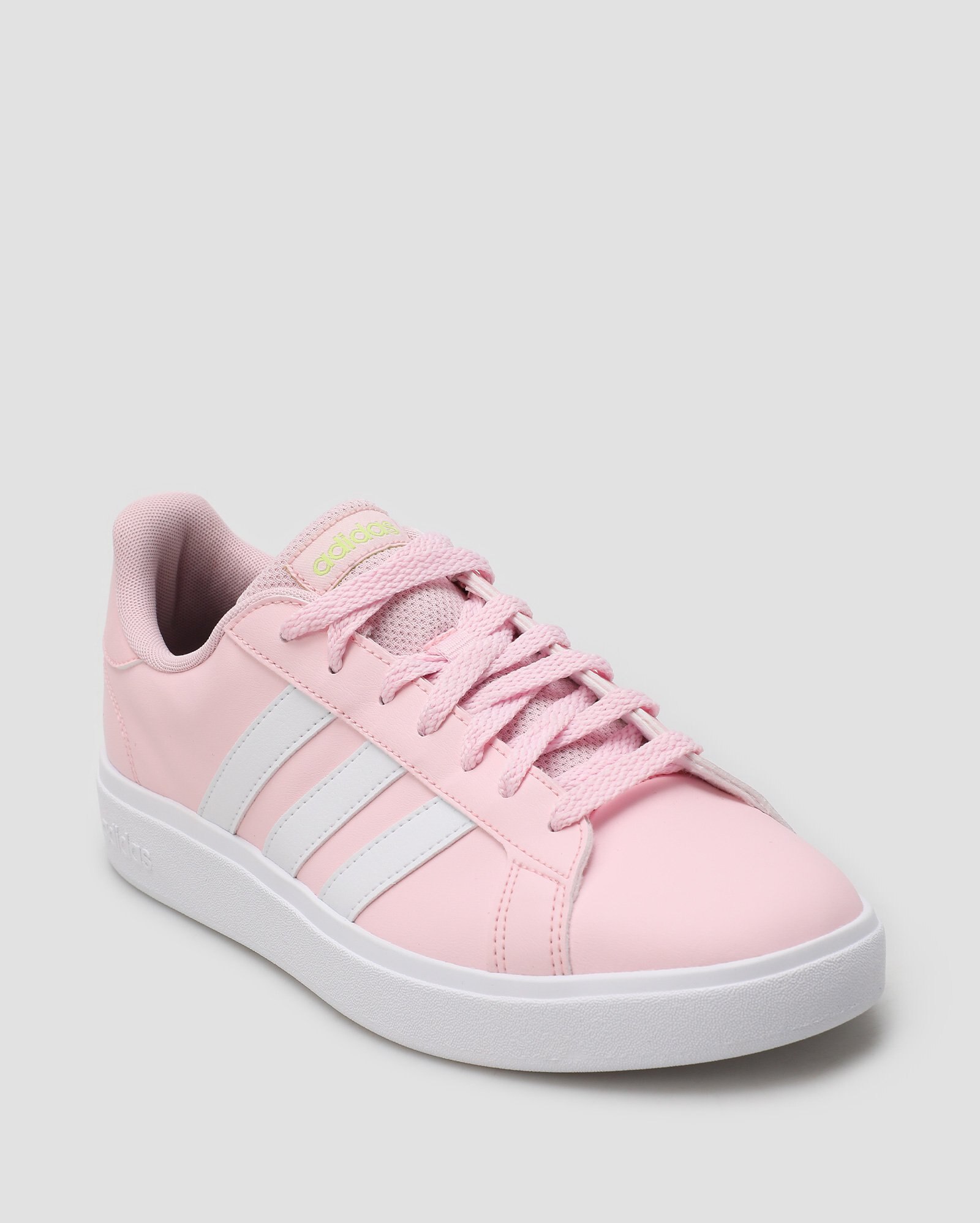 Riachuelo | Tênis feminino plataforma court ID1852 rosa | Adidas