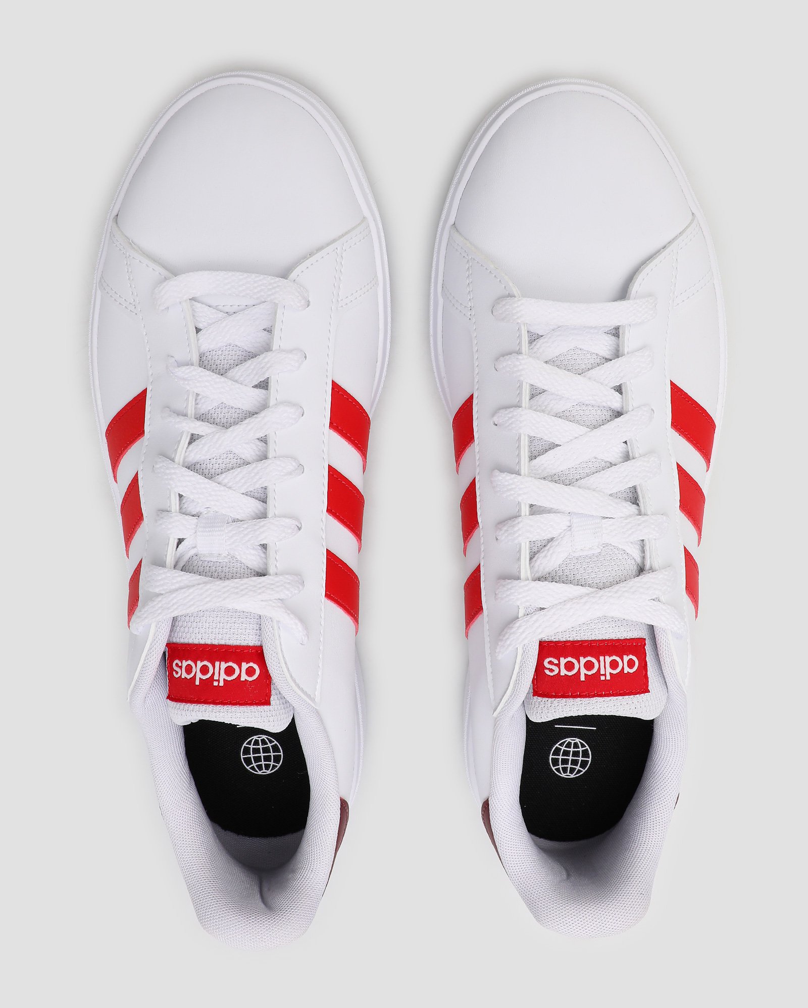 Riachuelo | Tênis masculino Grand Court Base ID4453 branco | adidas