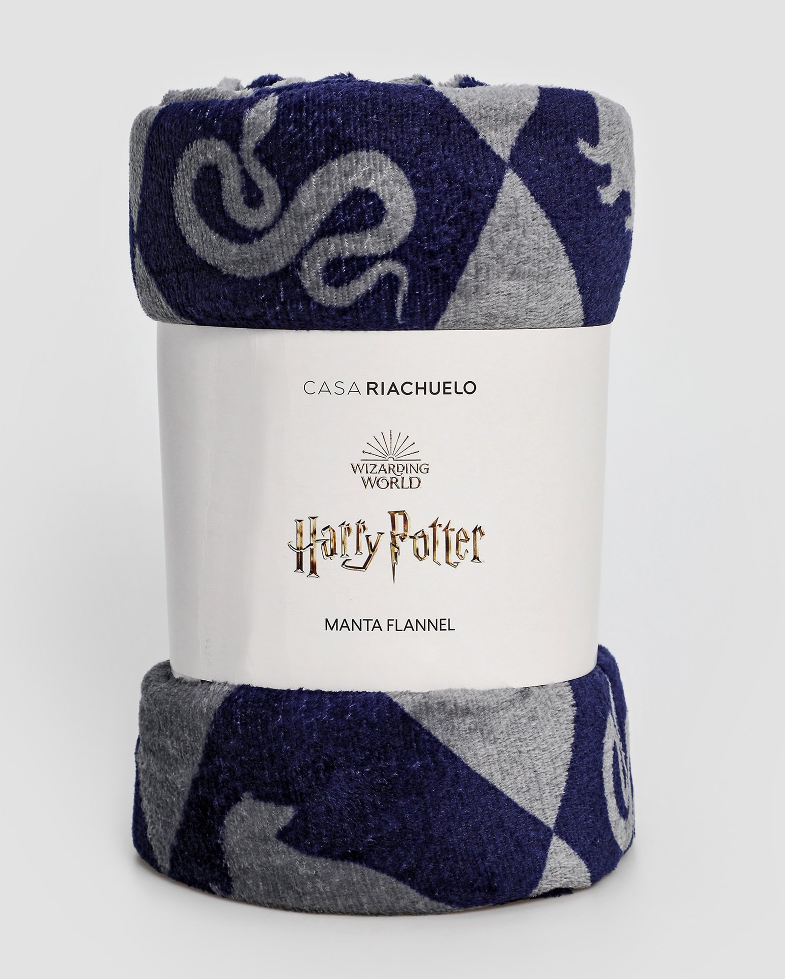 Riachuelo | Manta solteiro fleece de microfibra casas Harry Potter azul ...