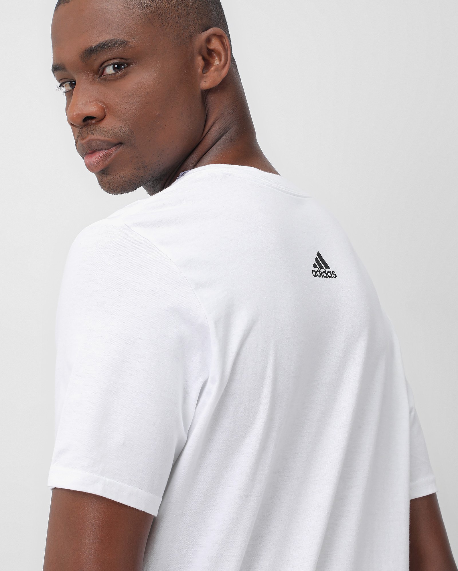 Riachuelo | Camiseta masculina IN7959 branca | Adidas